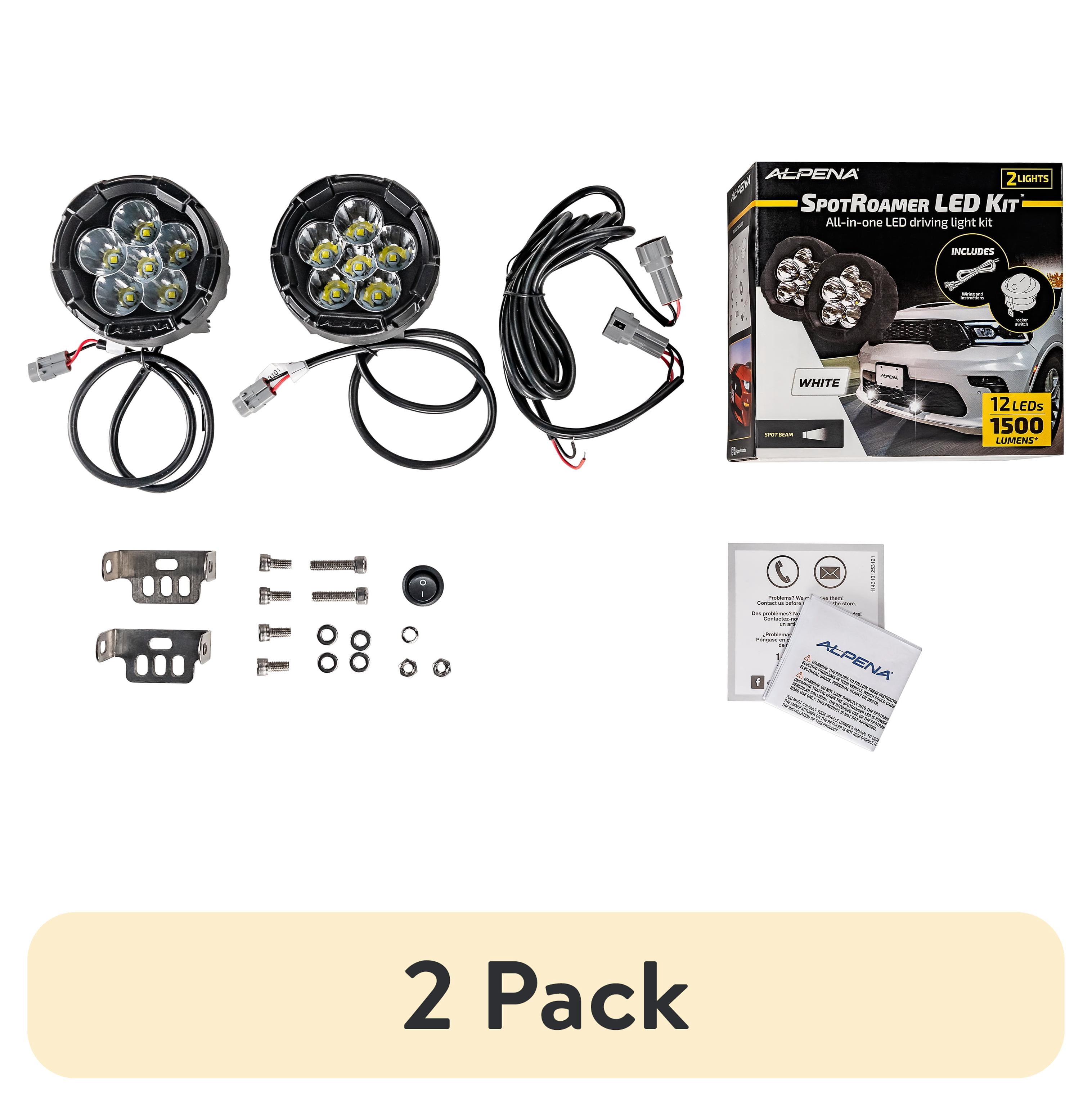 Alpena SpotRoamer 12-24V LED Spotlights - Low Power Consumption ...