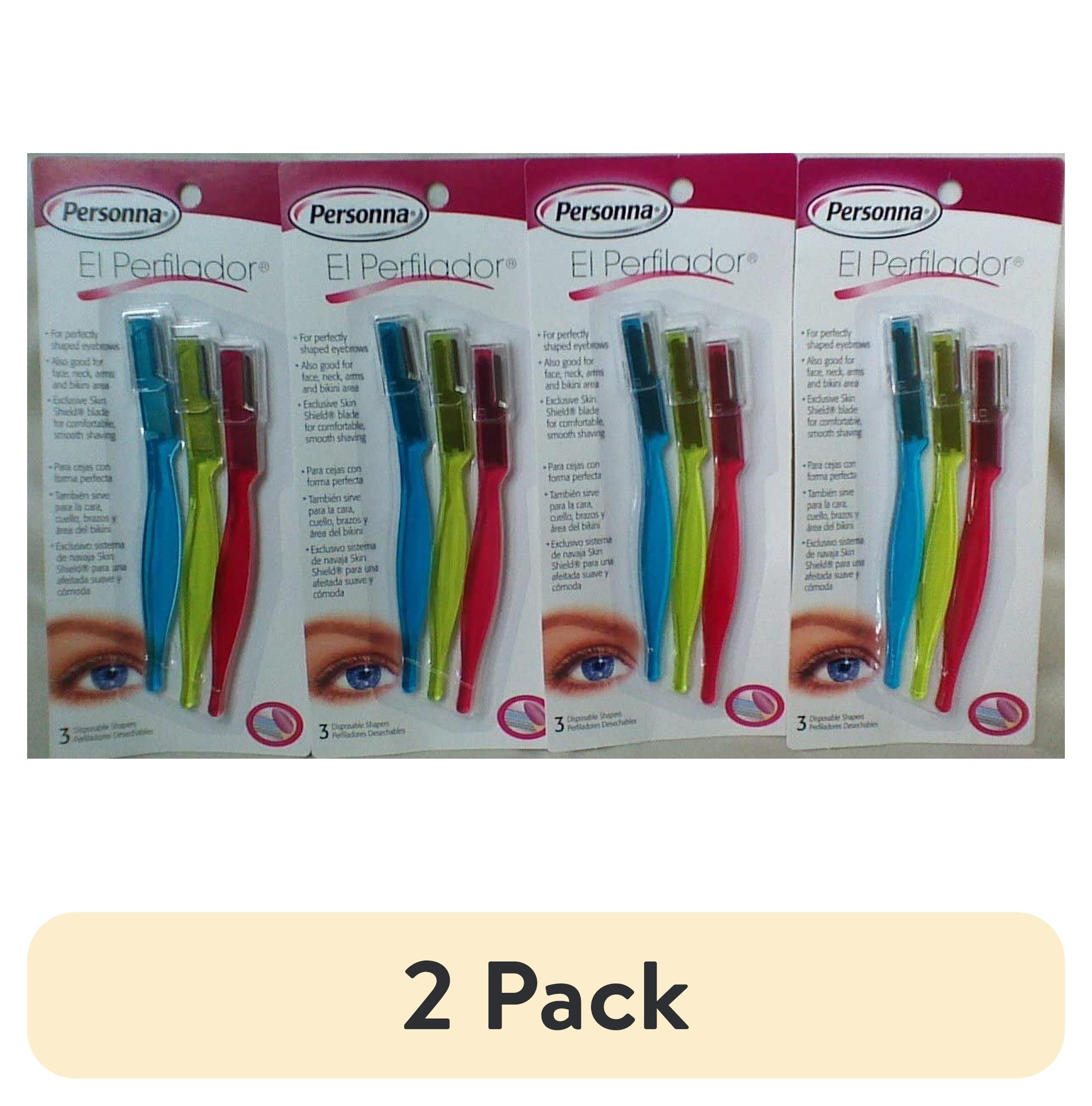 (2 pack) American Safety Razor Personna Eyebrow Shaper, 3 Ea - Walmart.com