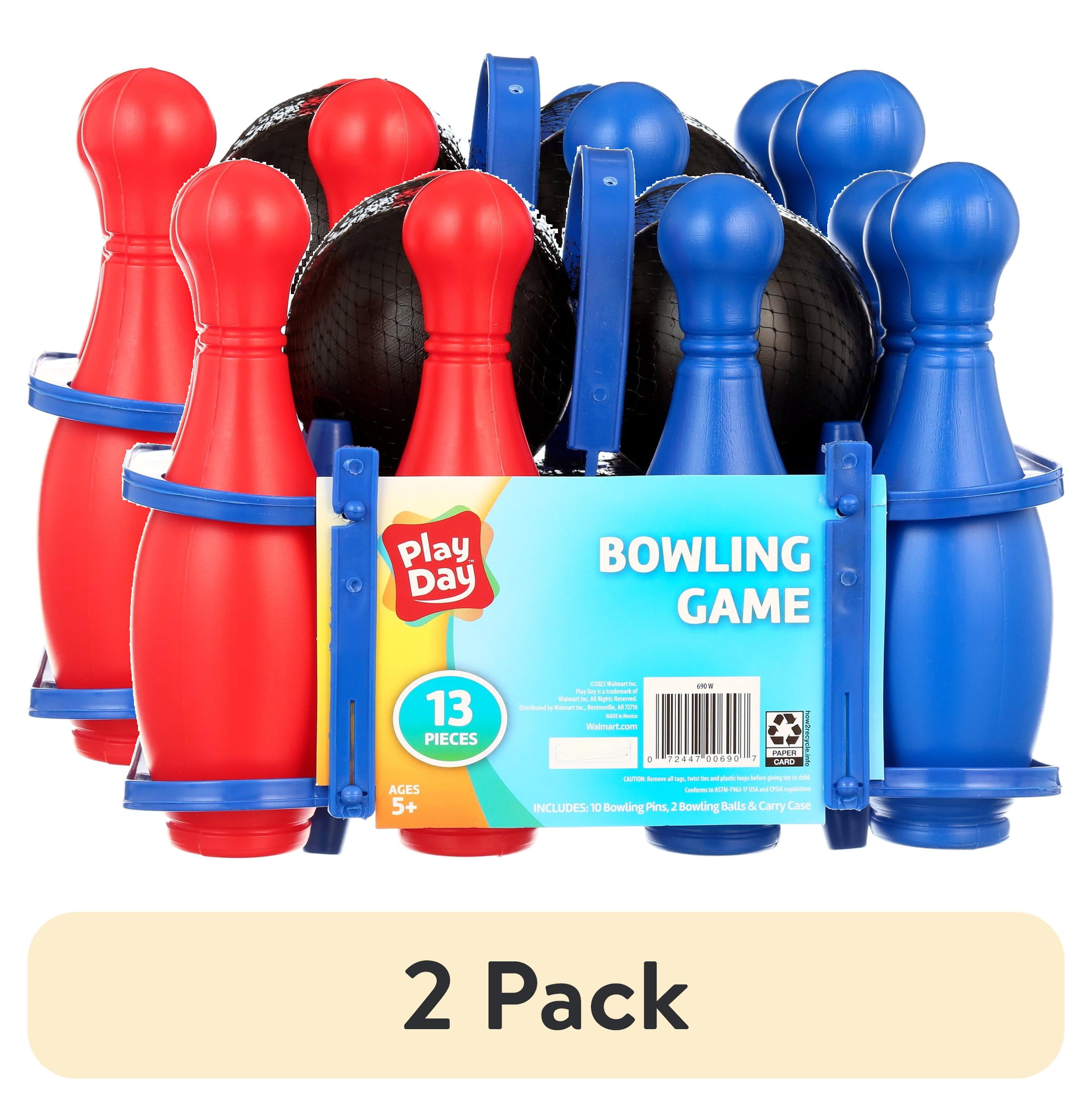 (2 pack) Amloid - Bowling Set - Walmart.com