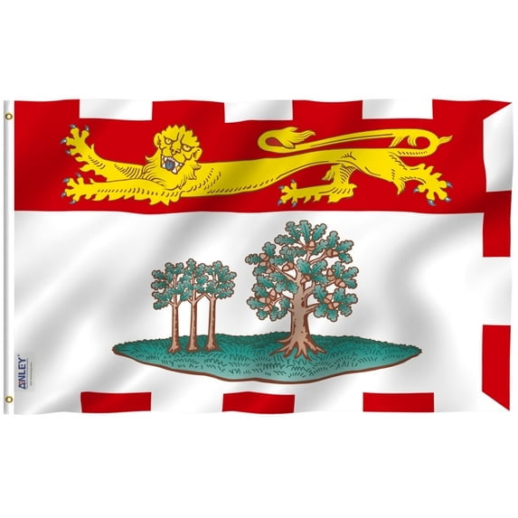 (2 pack) Anley Fly Breeze 3x5 Feet Prince Edward Island Flag - Canadian ...