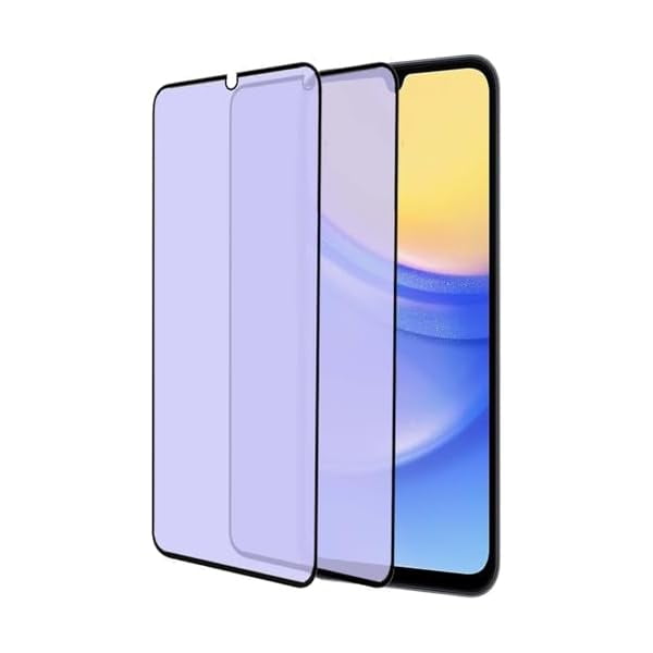 2 pack Anti Blue Light Tempered Glass Screen Protector for Samsung ...