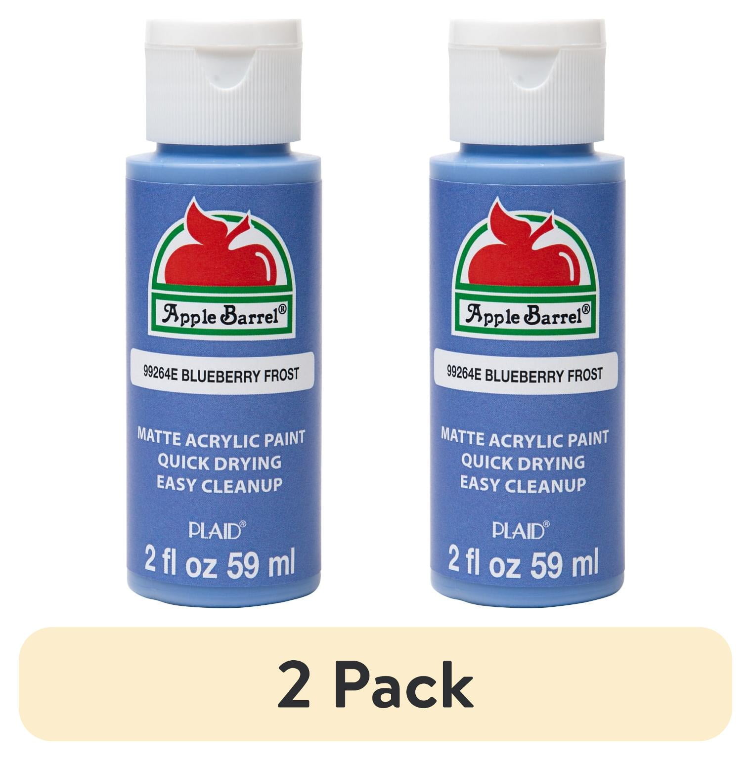 (2 pack) Apple Barrel 99264E Acrylic Craft Paint, Matte Finish ...