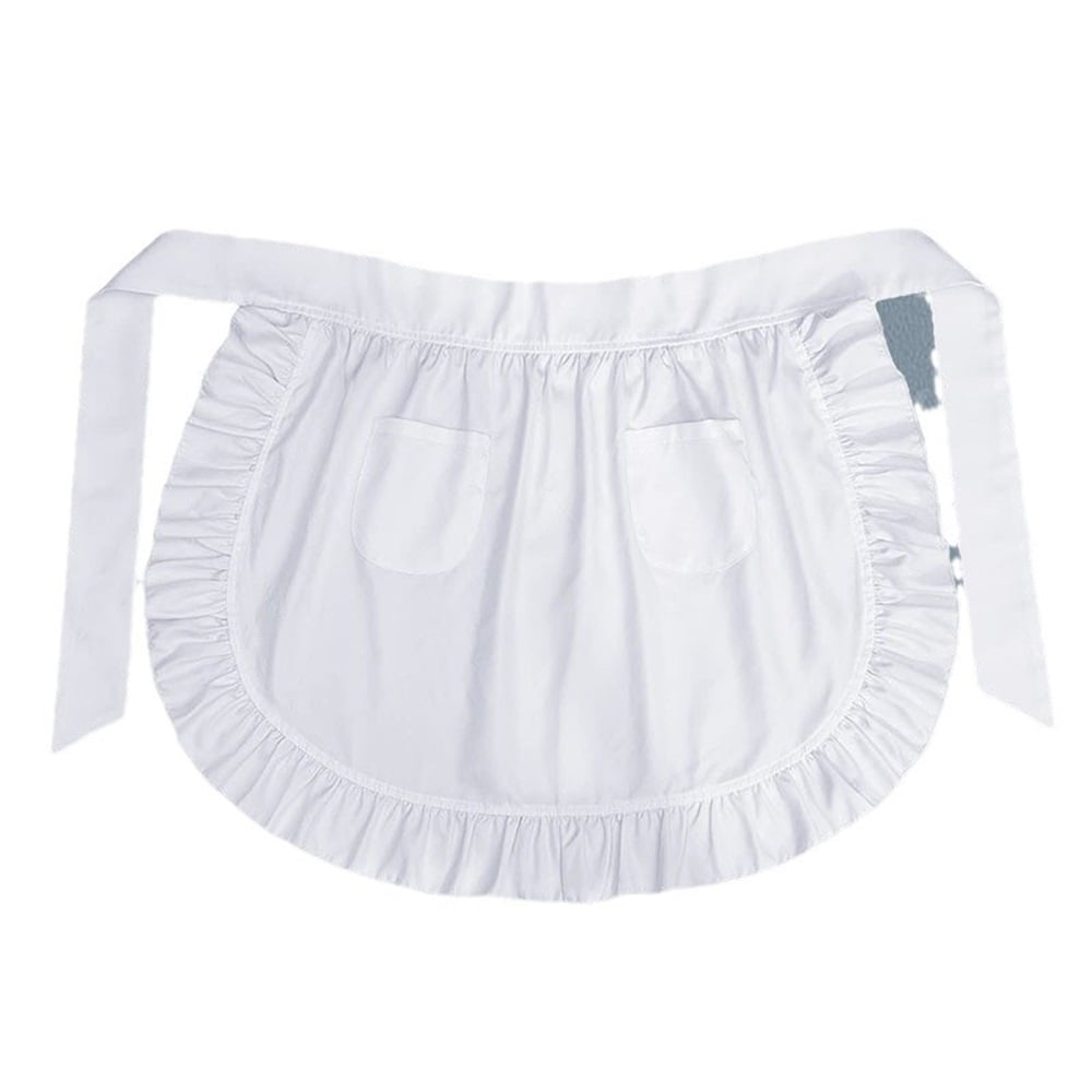 2 pack Aprons for Women with Pockets Kitchen Cooking Waitress Maid ...