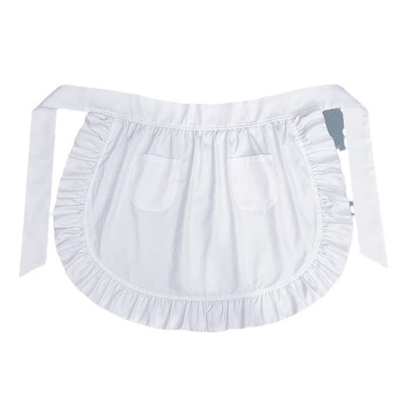 2 pack Aprons for Women with Pockets Kitchen Cooking Waitress Maid ...