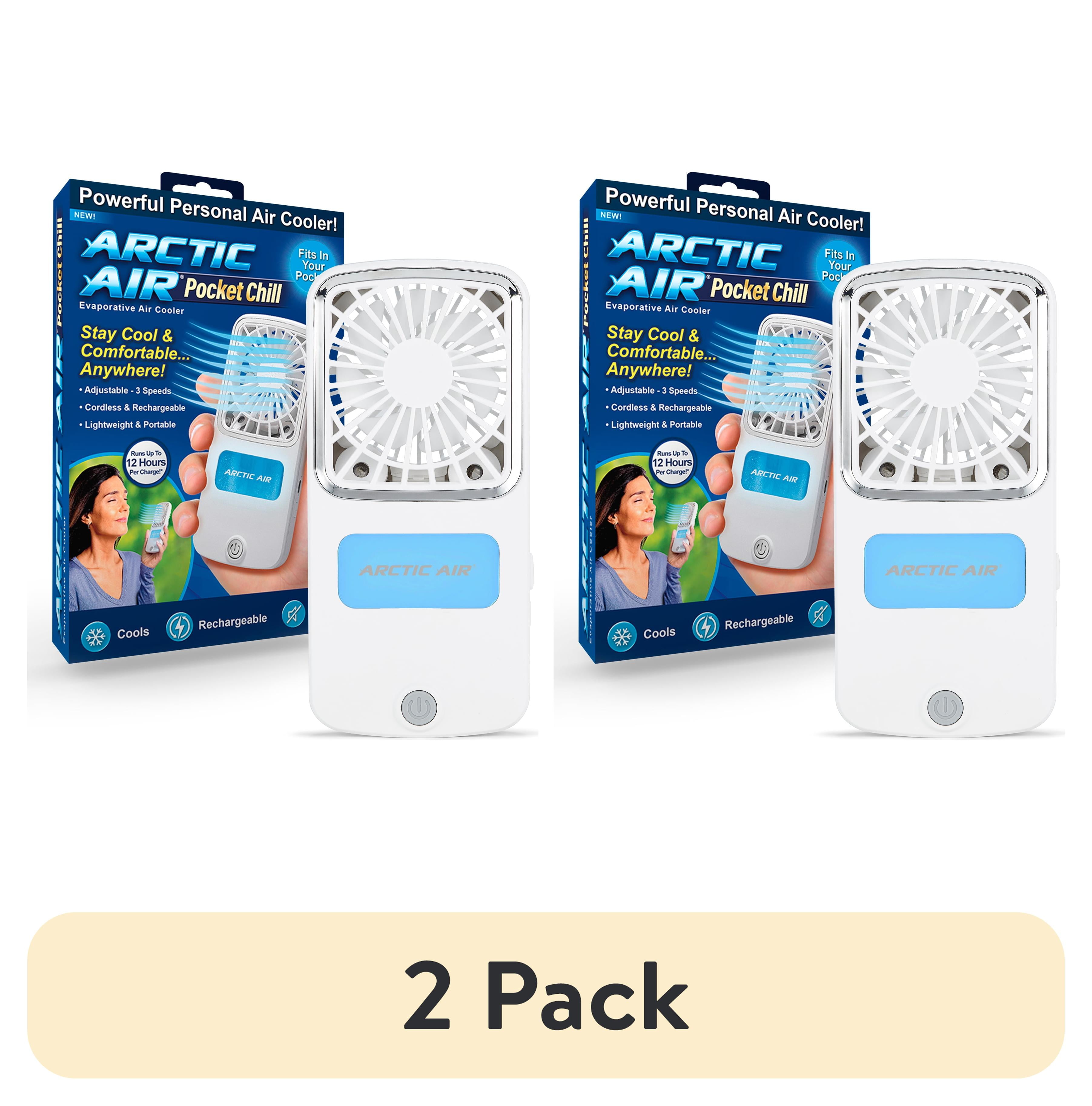 (2 pack) Arctic Air Pocket Chill Powerful Personal Portable Air Cooler ...