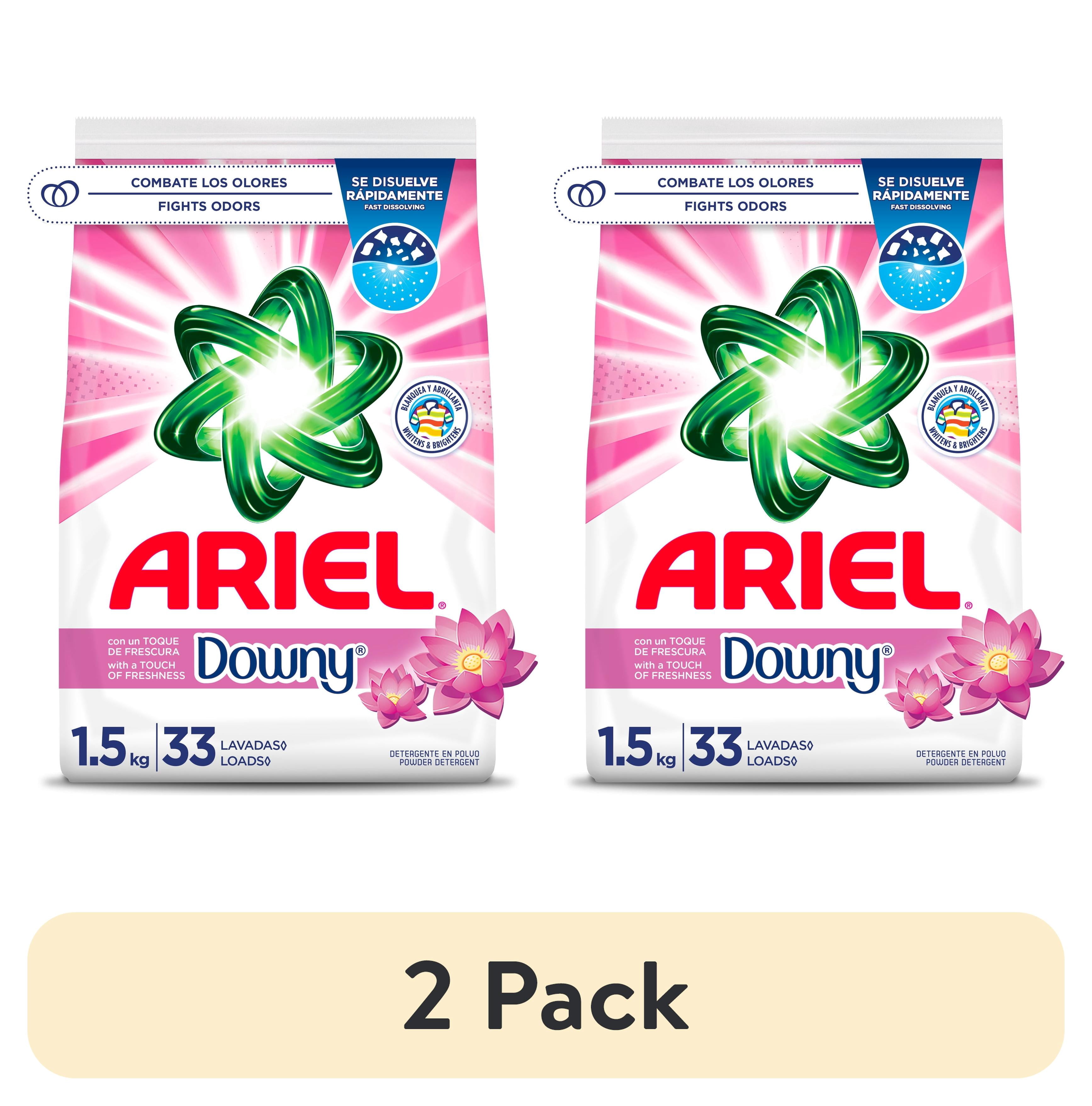 (2 pack) Ariel Laundry Detergent Powder with a Touch of Downy Freshness ...