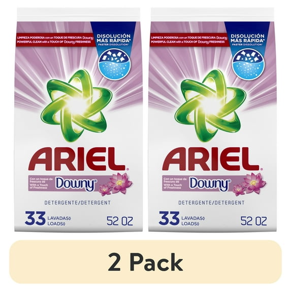 (2 pack) Ariel with a Touch of Downy Freshness Powder Laundry Detergent ...