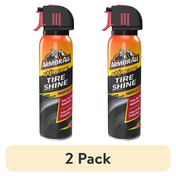 (2 pack) Armor All Extreme Tire Shine Spray, 15 fl oz Bottle - Walmart.com