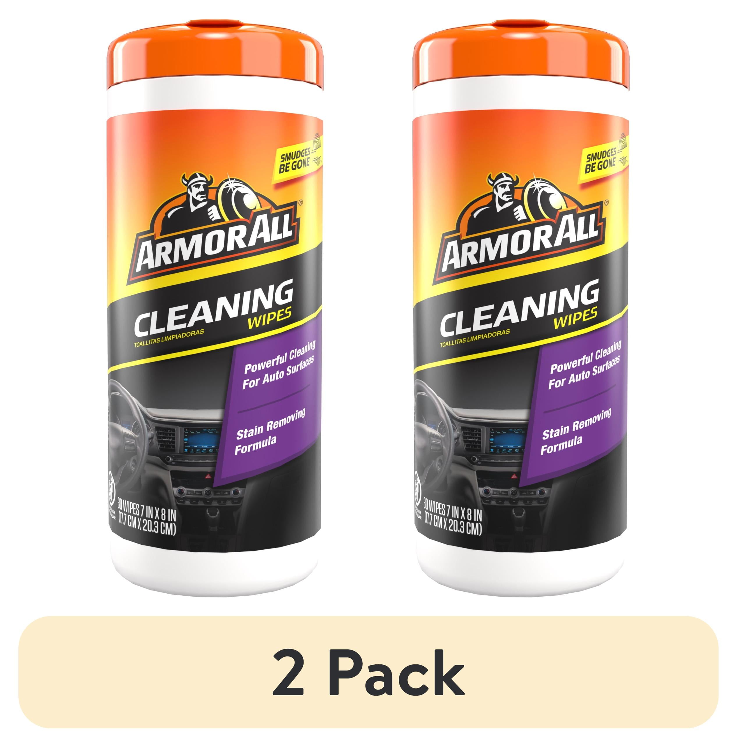 (2 pack) Armor All Interior Car Cleaning Wipes, Holiday Stocking ...