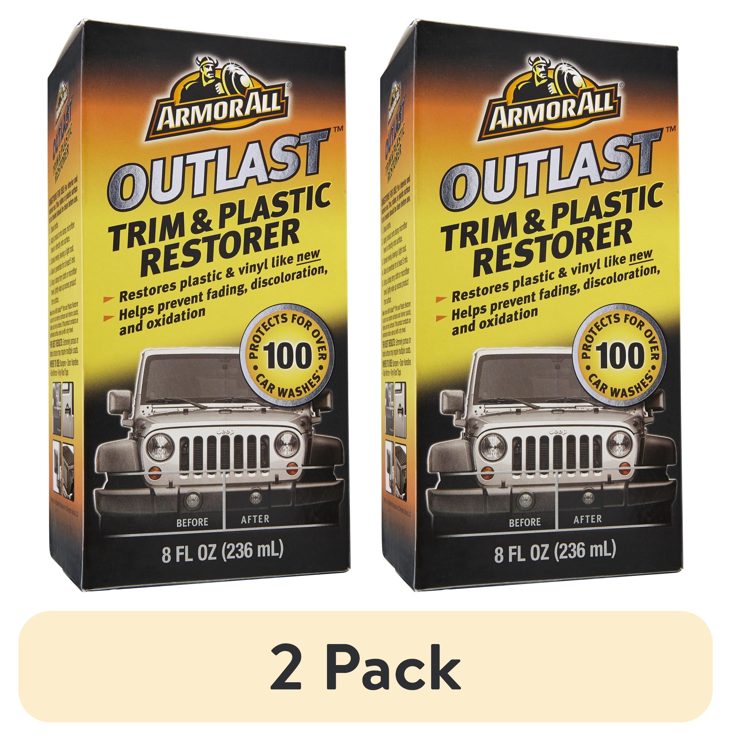 (2 pack) Armor All Outlast Trim and Plastic Restorer - 8 FL OZ ...