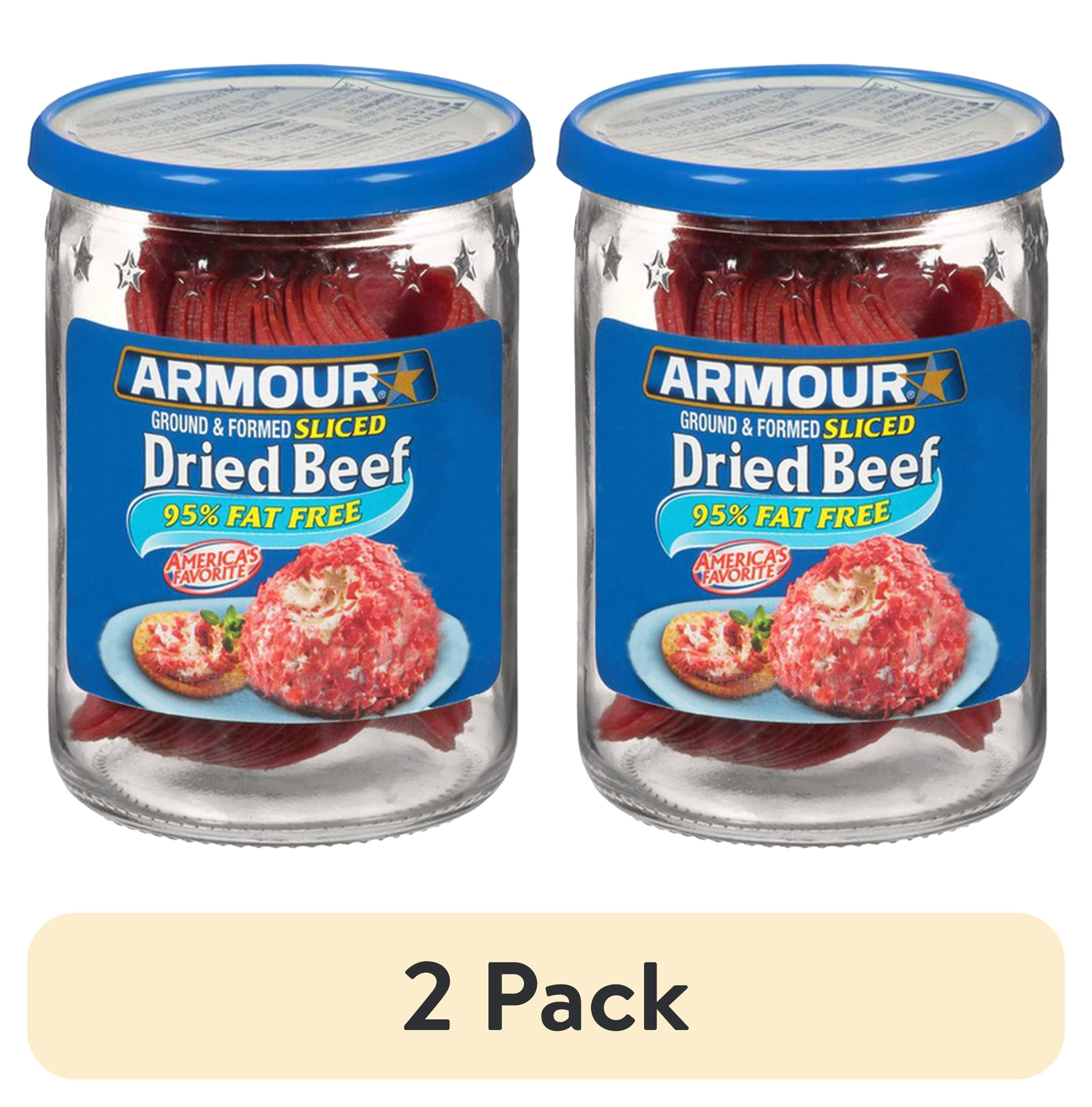 (2 pack) Armour Star Sliced Dried Beef, 9g Protein Per Serving, Canned ...