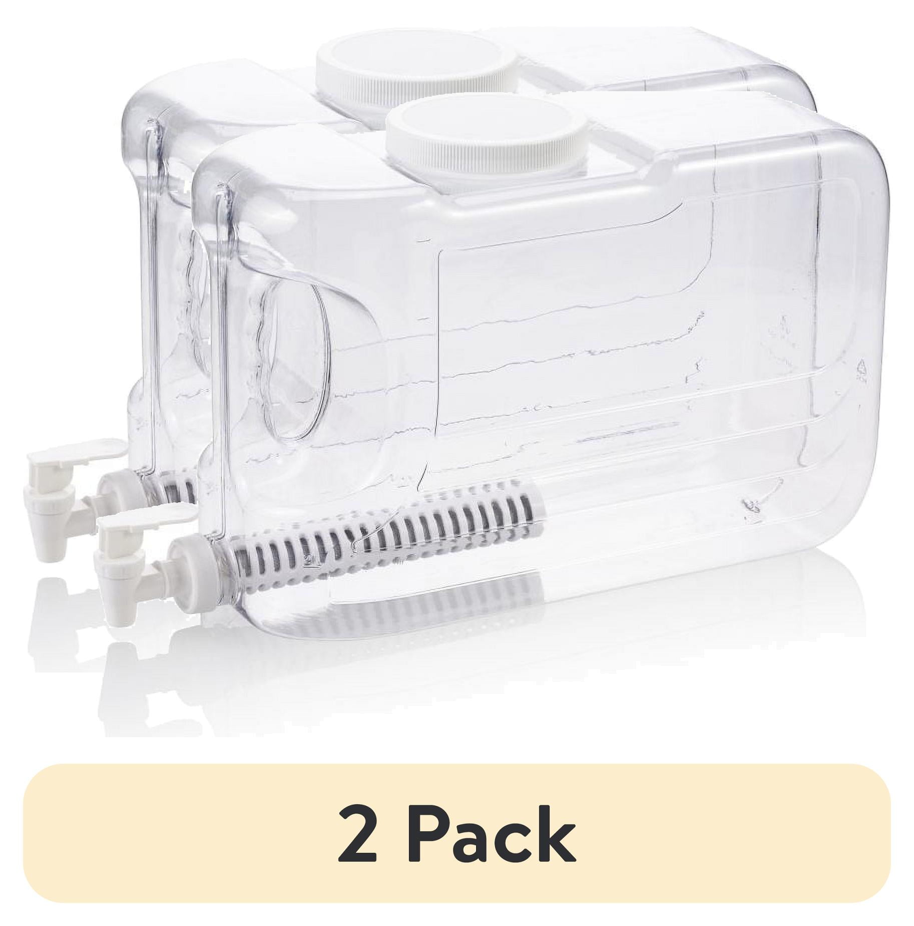 (2 pack) Arrow Home Products Cleara Water Filtration System Dispenser ...