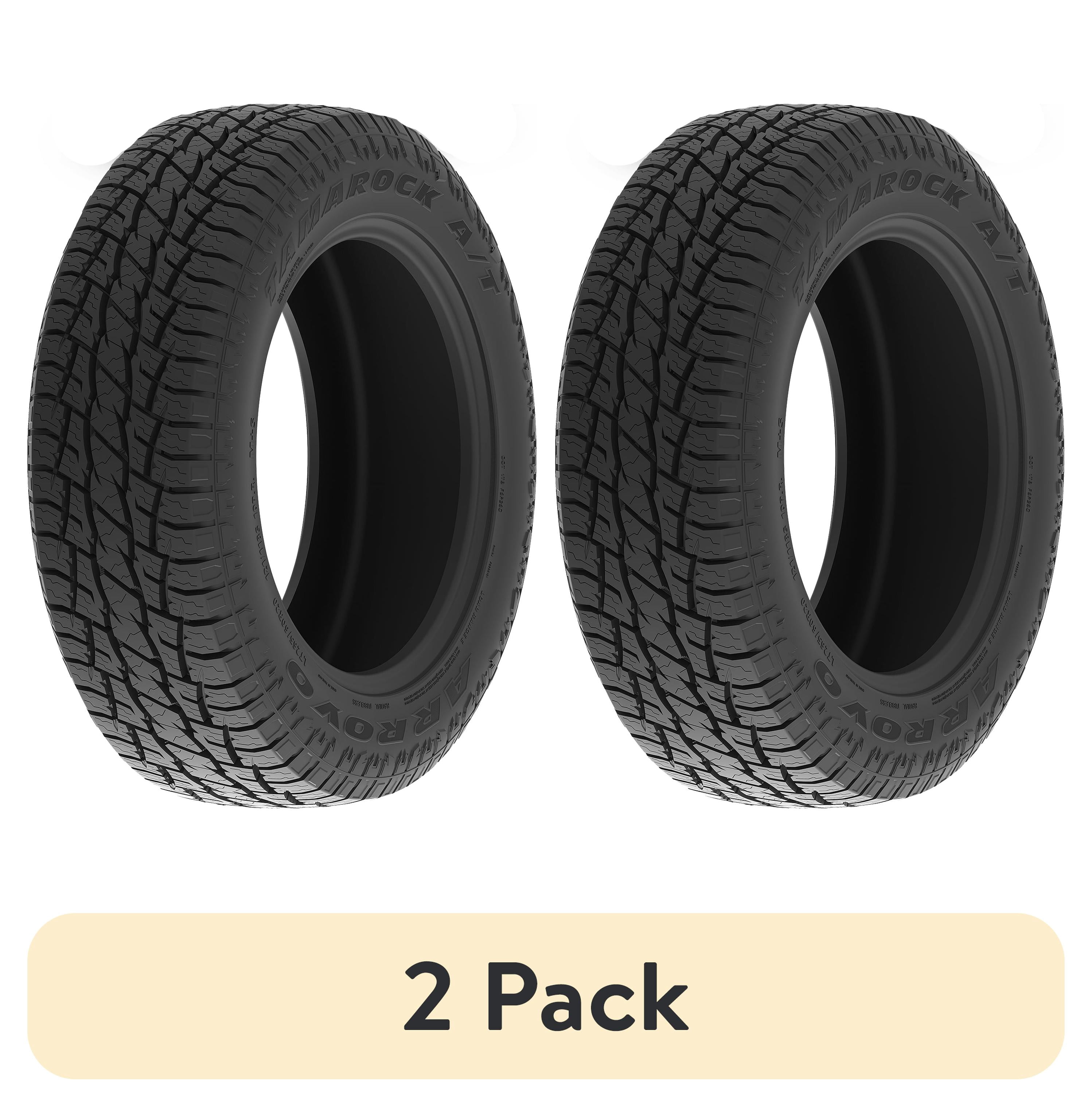 (2 pack) Arroyo Tamarock A/T All Terrain 245/75R17 110H Light Truck ...