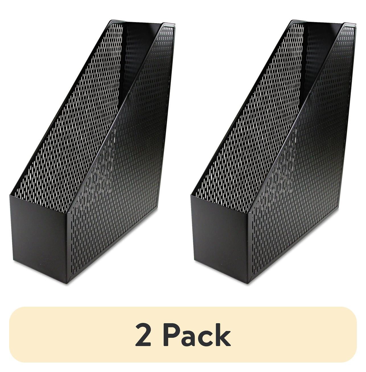 (2 pack) Artistic Urban Collection Punched Metal Magazine File, 3 1/2 x ...