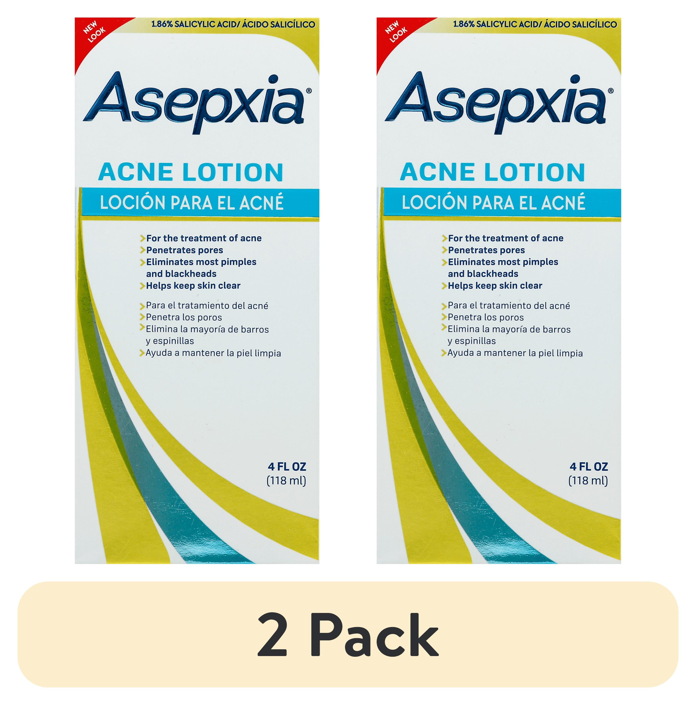 (2 pack) Asepxia Acne Lotion with Salicylic Acid, Pimples and ...