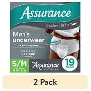 Assurance Men’s Guards, Maximum Absorbency, 52 Count HSA/FSA Eligible ...