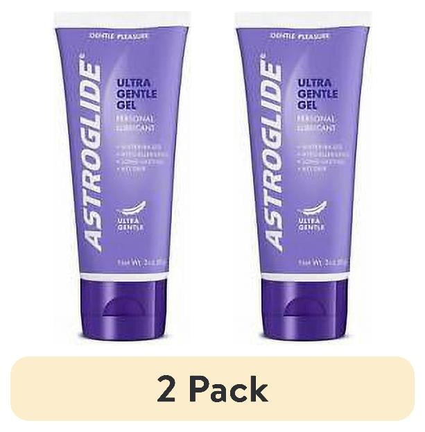 (2 pack) Astroglide Ultra Gentle Gel Sensitive Skin Personal Lubricant 3 Oz Tube - Walmart.com
