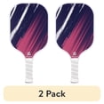 (2 pack) Athletic Works Charge Fiberglass Pickleball Paddle, Pink ...