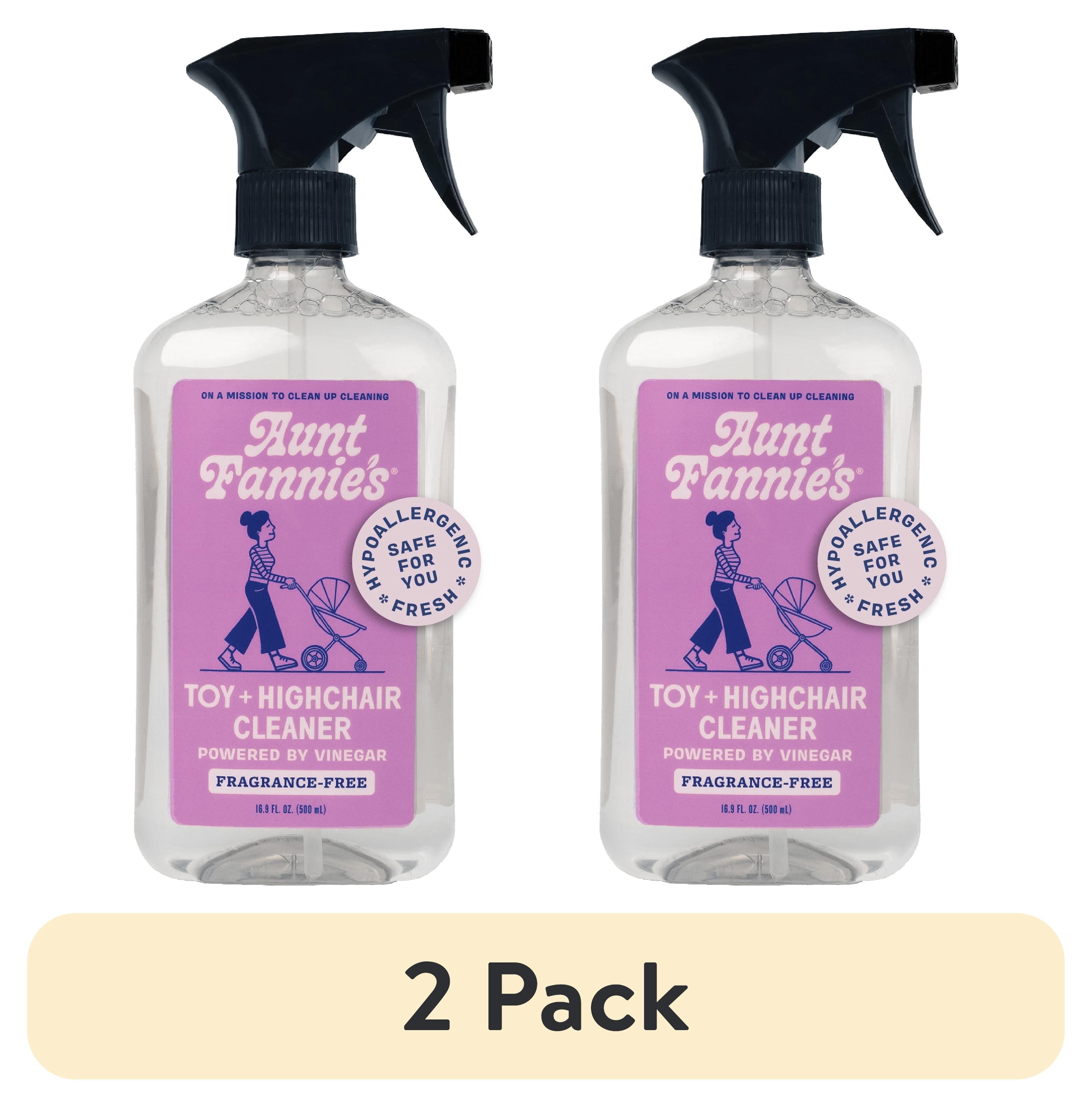(2 pack) Aunt Fannie's Toy and Highchair Vinegar Cleaner Spray ...