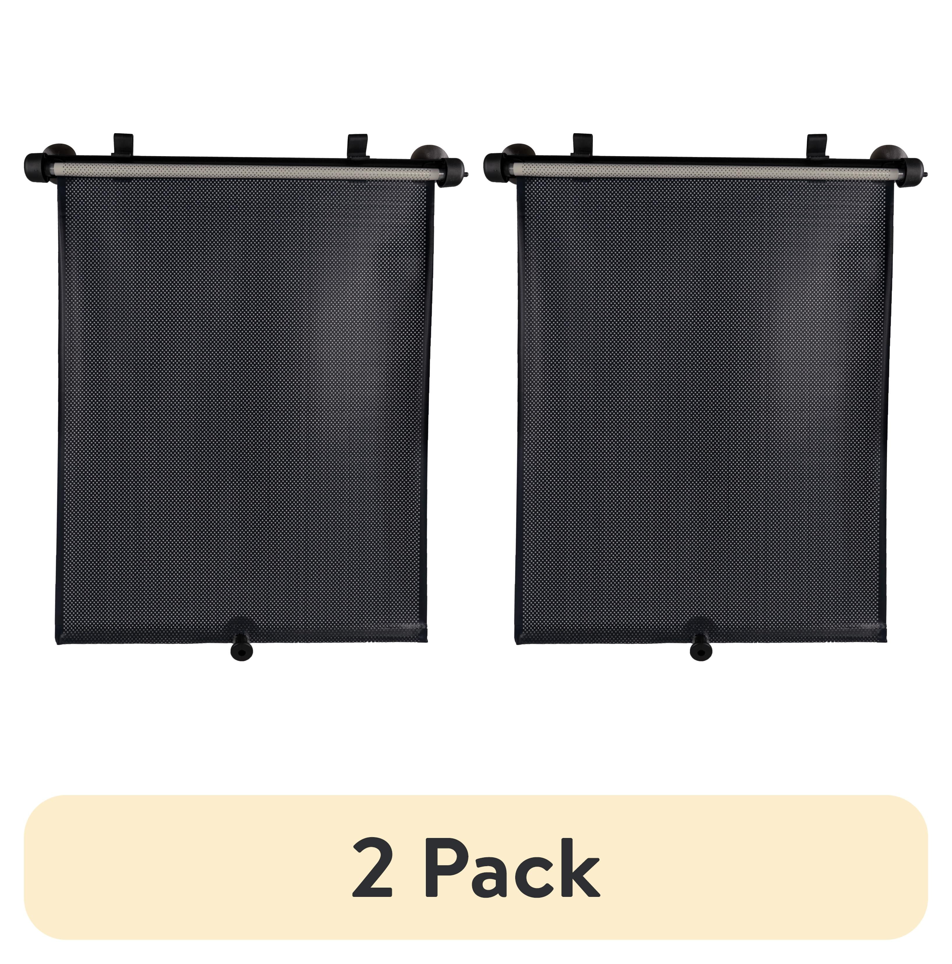 (2 pack) Auto Drive 1 Count Blue Retractable Roller Sun Shade , Size 19 ...