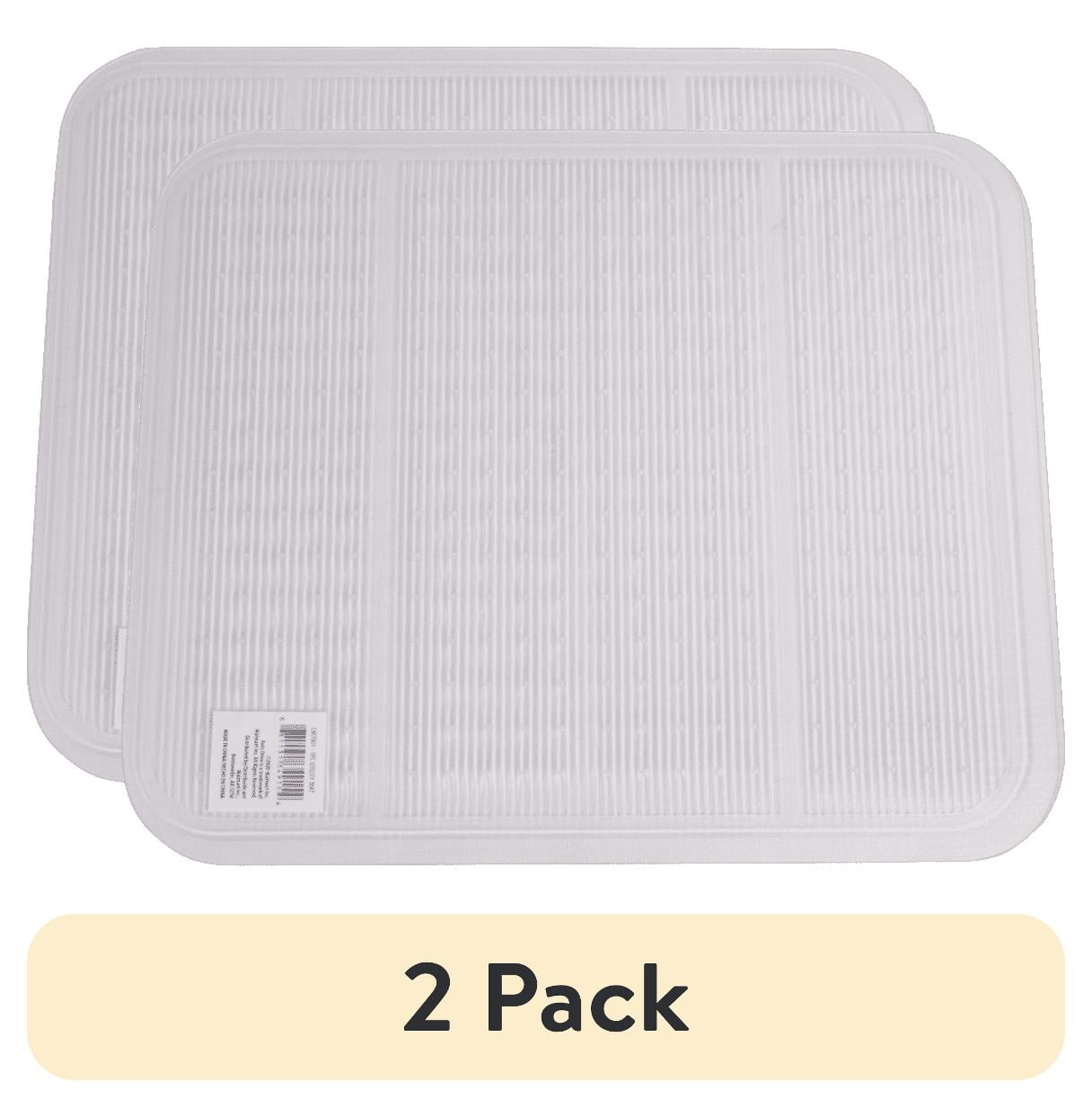 (2 pack) Auto Drive 1Piece Utility Mat PVC Clear - Universal Fit for ...