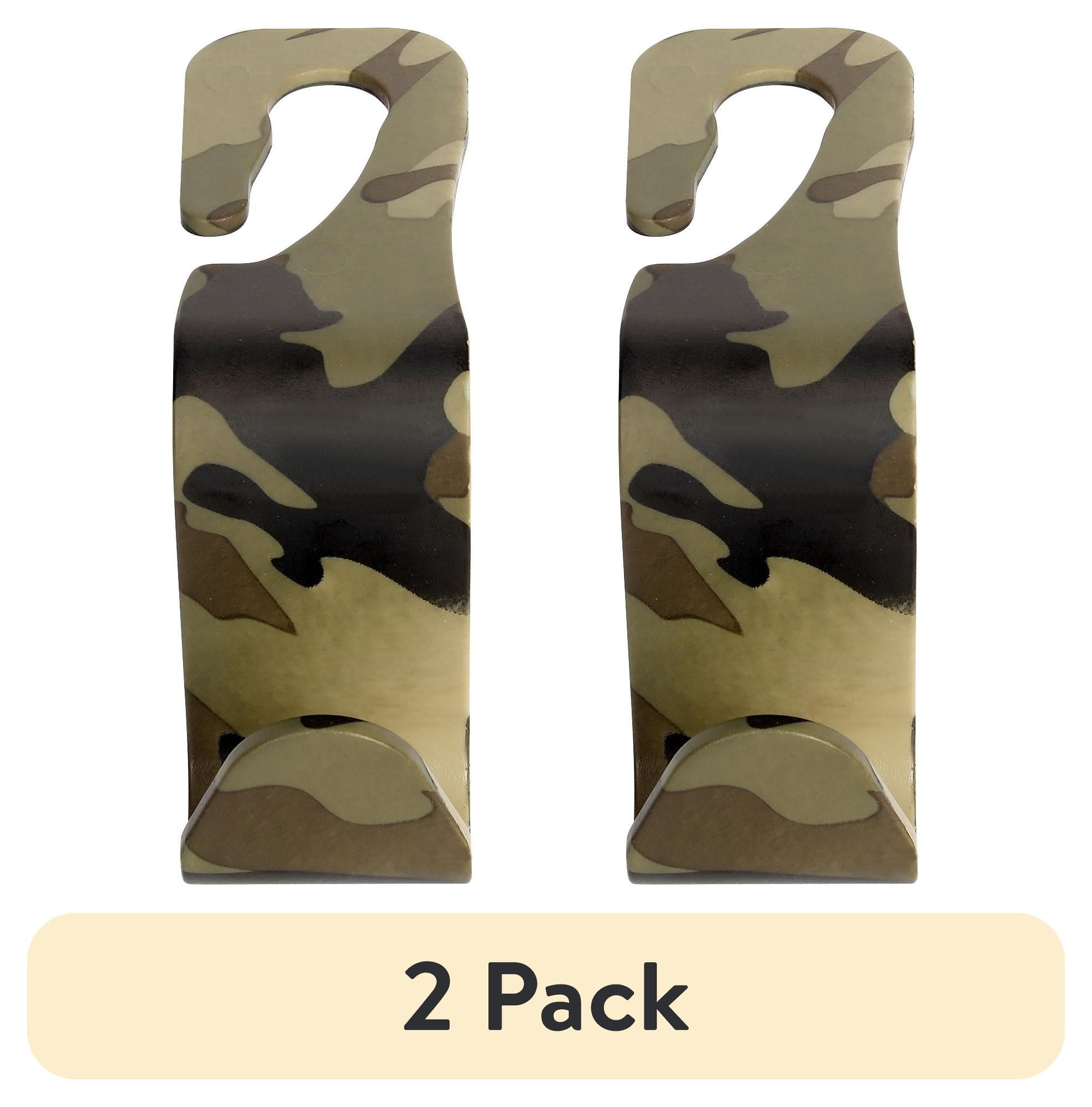 (2 pack) Auto Drive, Camo Headrest Hooks 2 Pack, Automotive Interior ...