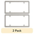 (2 pack) Auto Drive Stainless Steel Automotive License Plate Frame ...