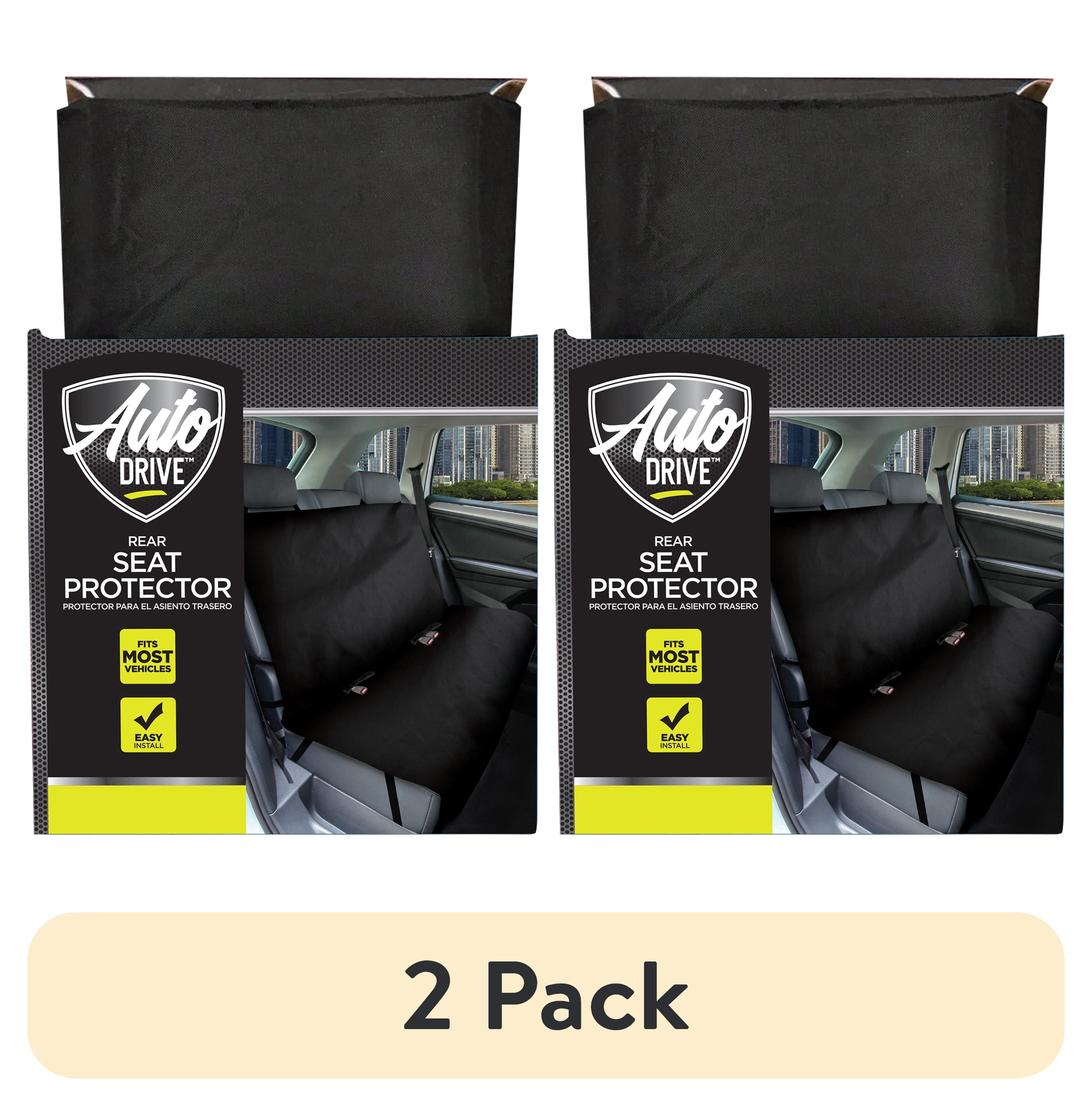 Auto Drive Water Resistant Rear Bench Seat Protector Black for Cars ...