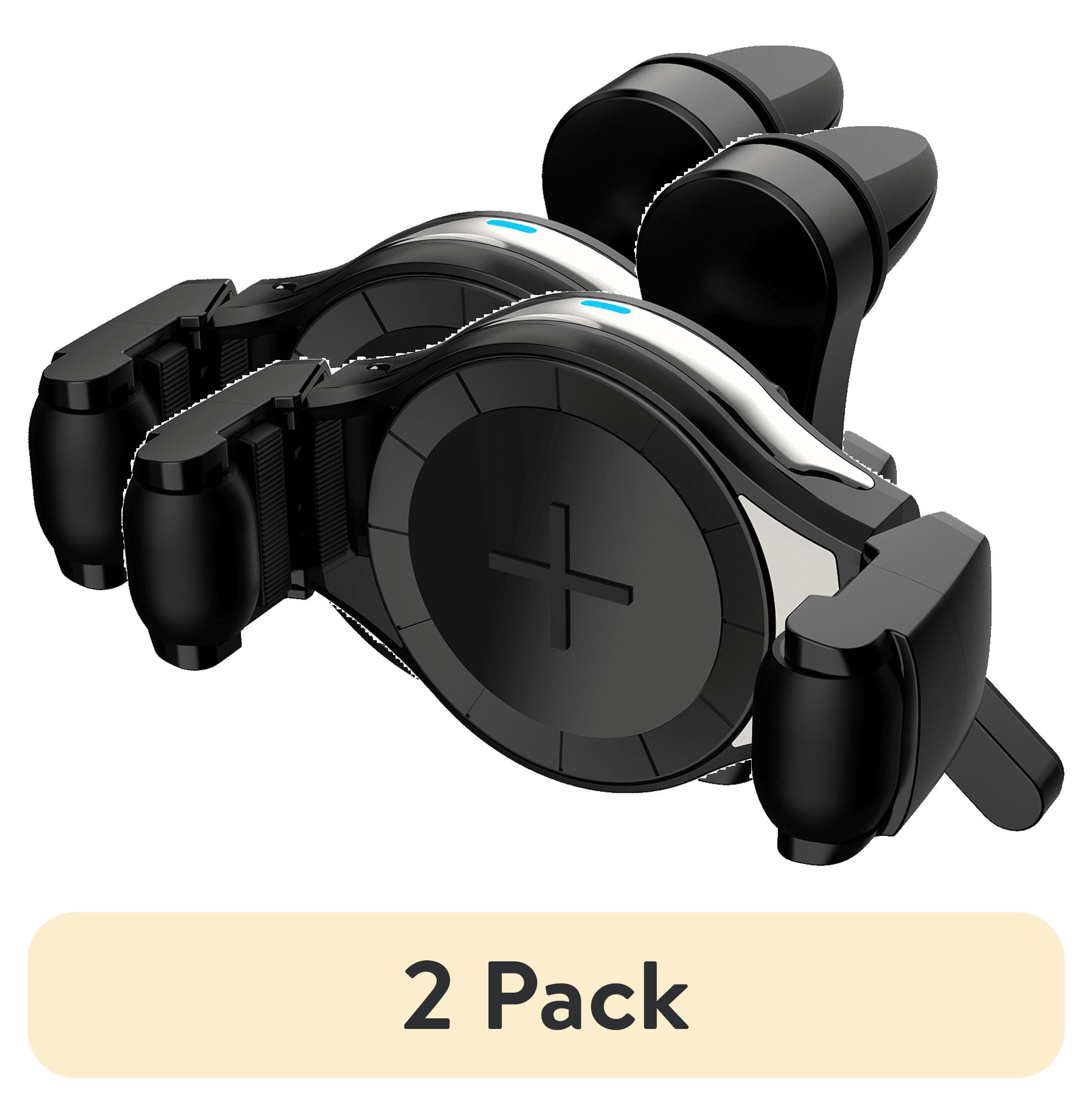 (2 pack) Auto Drive Wireless Charger & Vent Mount Phone Holder 2-in-1,Fast Charging for Qi ...