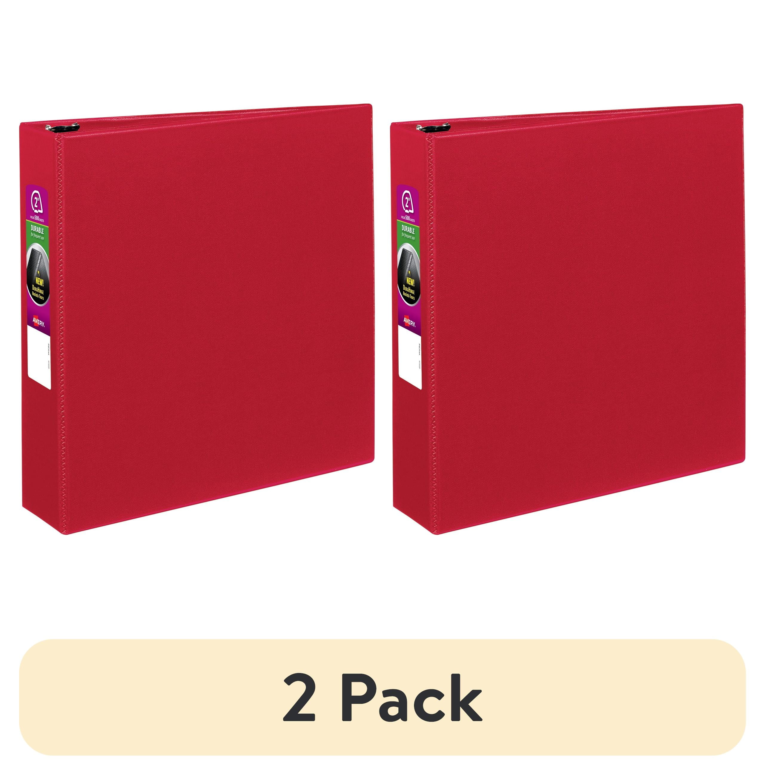 (2 pack) Avery Durable Round-Ring Reference Binders - Walmart.com