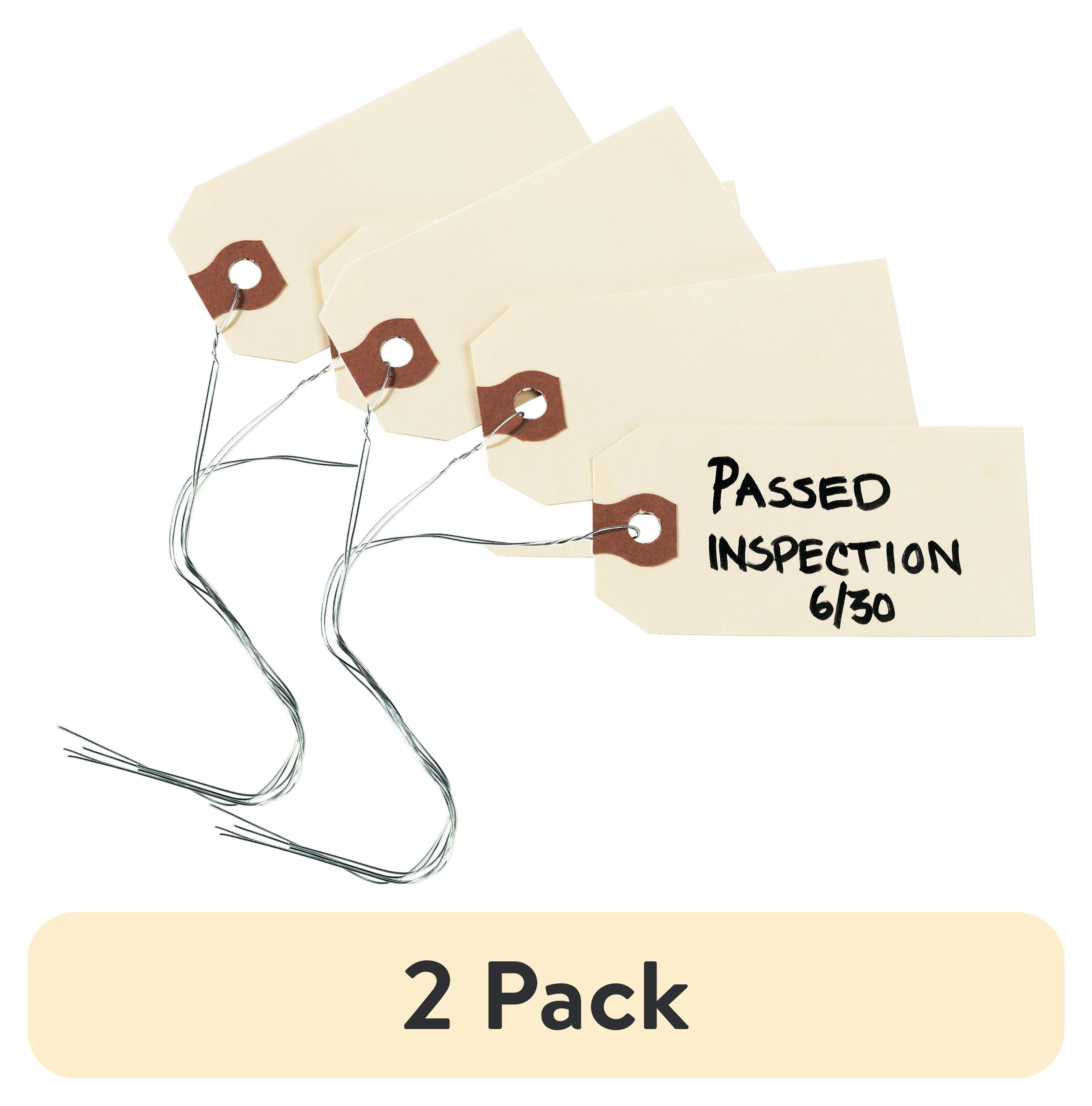(2 pack) Avery Shipping Tags with Wire, 11.5 pt. Stock, 3-1/4" x 1-5/8 ...