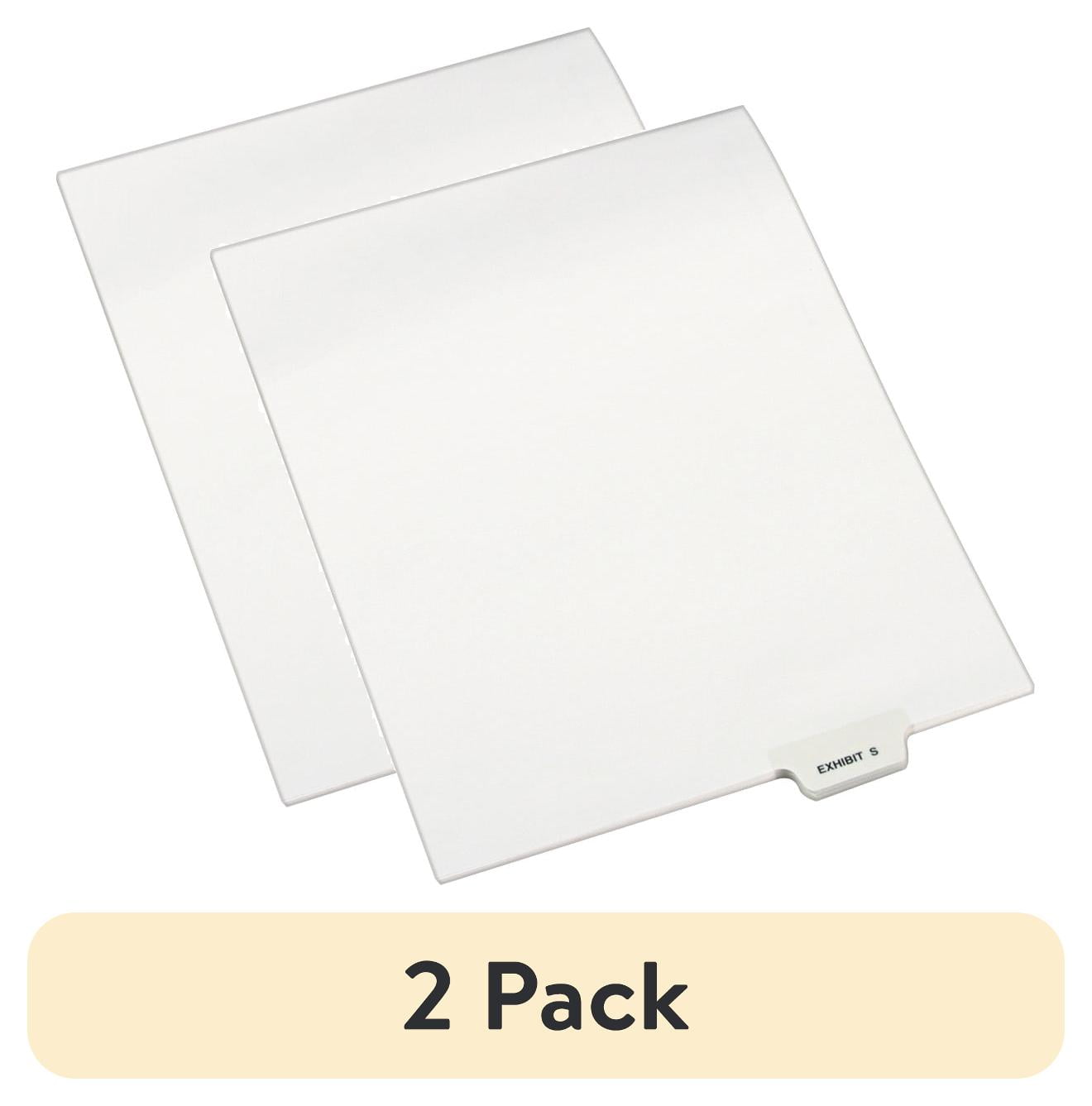 (2 pack) Avery-Style Preprinted Legal Bottom Tab Dividers 26-Tab ...
