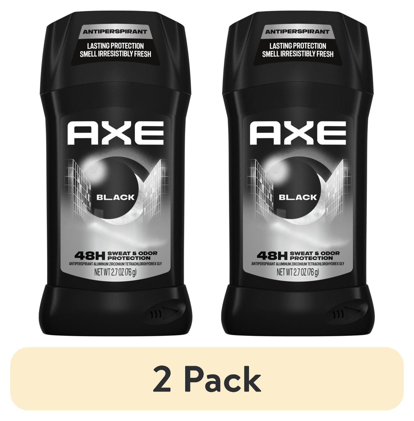 (2 pack) Axe Black Long Lasting Men's Antiperspirant Deodorant Stick ...