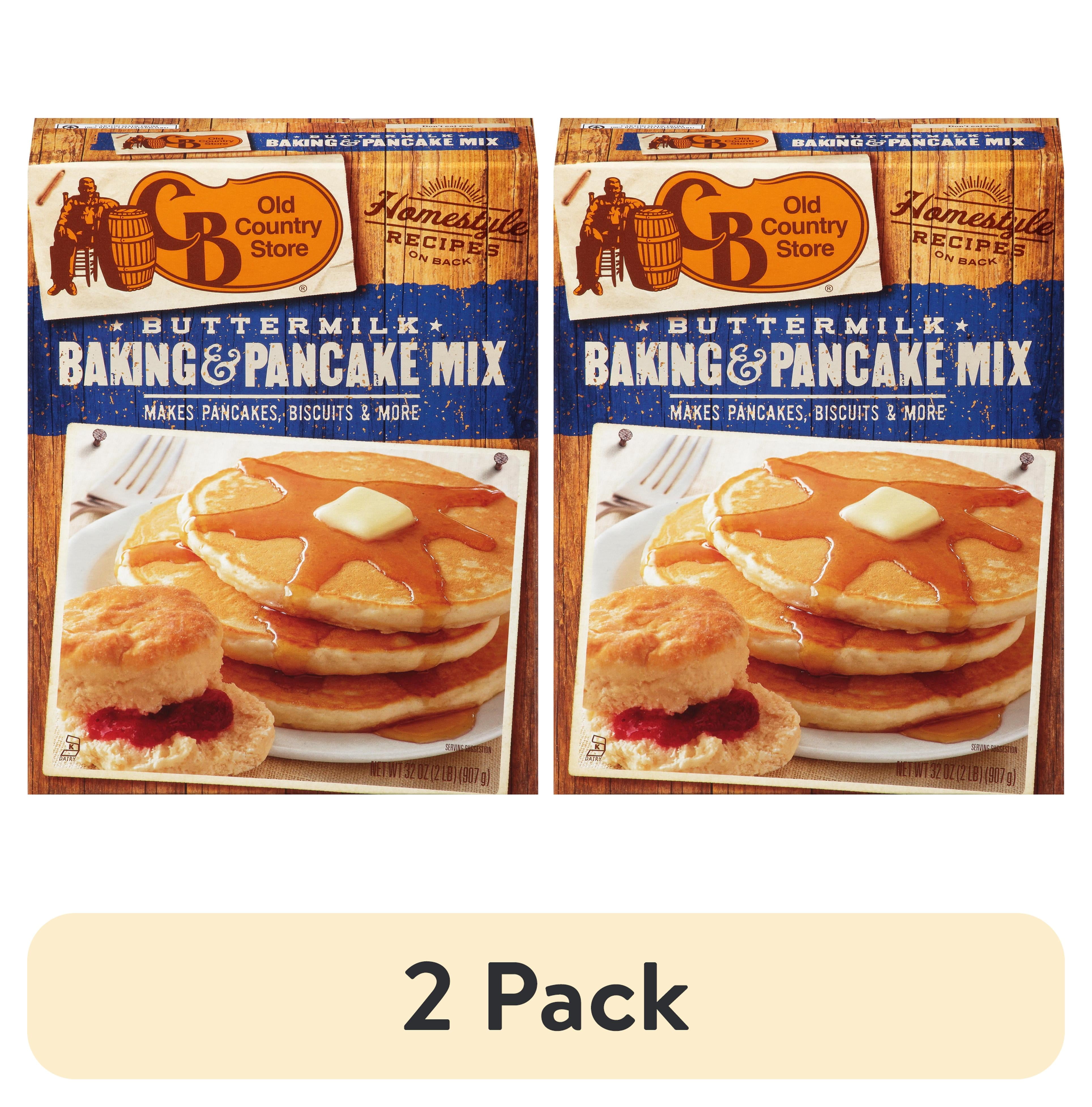 (2 pack) BC Old Ctry Store® Buttermilk Baking & Pancake Mix 32 oz. Box ...