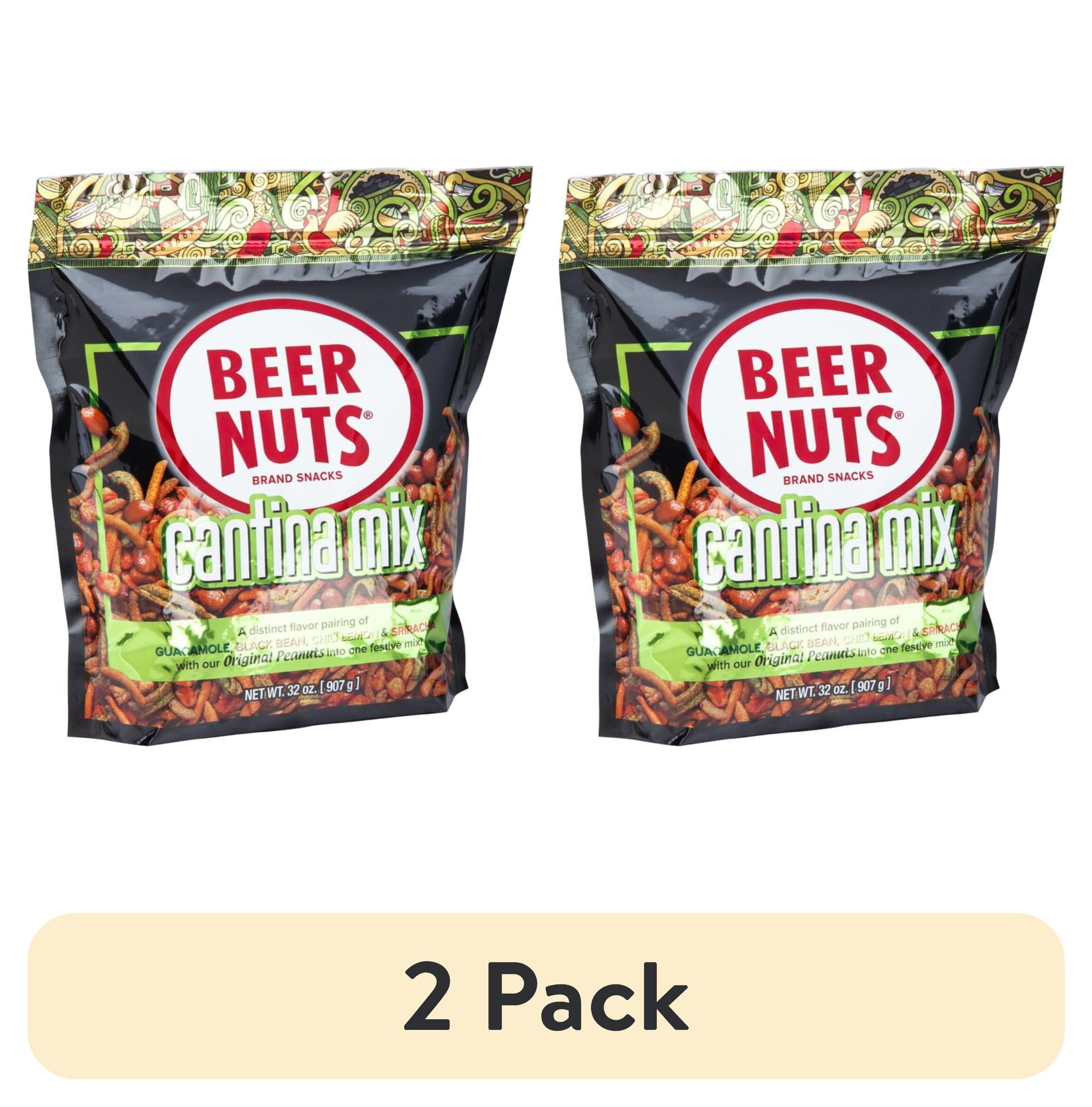 (2 pack) BEER NUTS Cantina Mix - 32 oz. Resealable Bag, Original ...