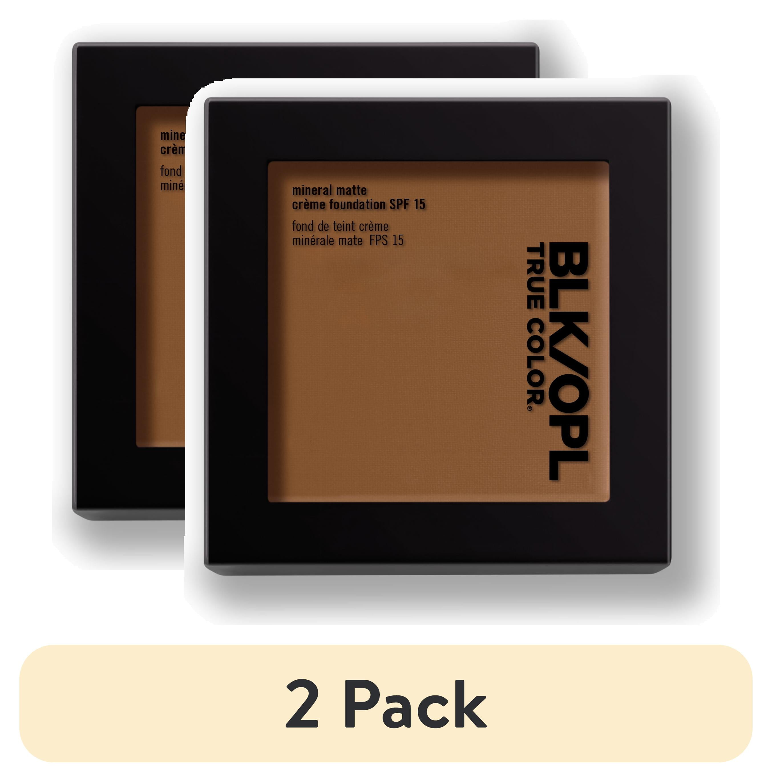 (2 pack) BLK/OPL True Color Mineral Matte Crème Powder Foundation SPF ...