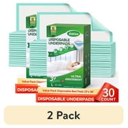 Medline Ultrasorbs Advanced+ Premium Underpads with Polymer for ...