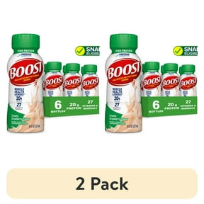 Boost Breeze High Protein, High Calorie Orange Nutritional Drink, 8oz ...