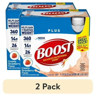Nestle Boost Breeze Nutritional Drink 8 oz Carton 27 Ct - Walmart.com