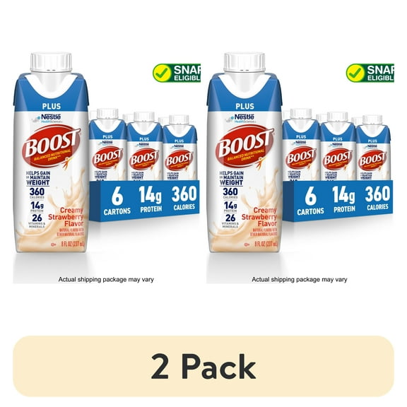 Nestle Boost Breeze Nutritional Drink 8 oz Carton 27 Ct - Walmart.com