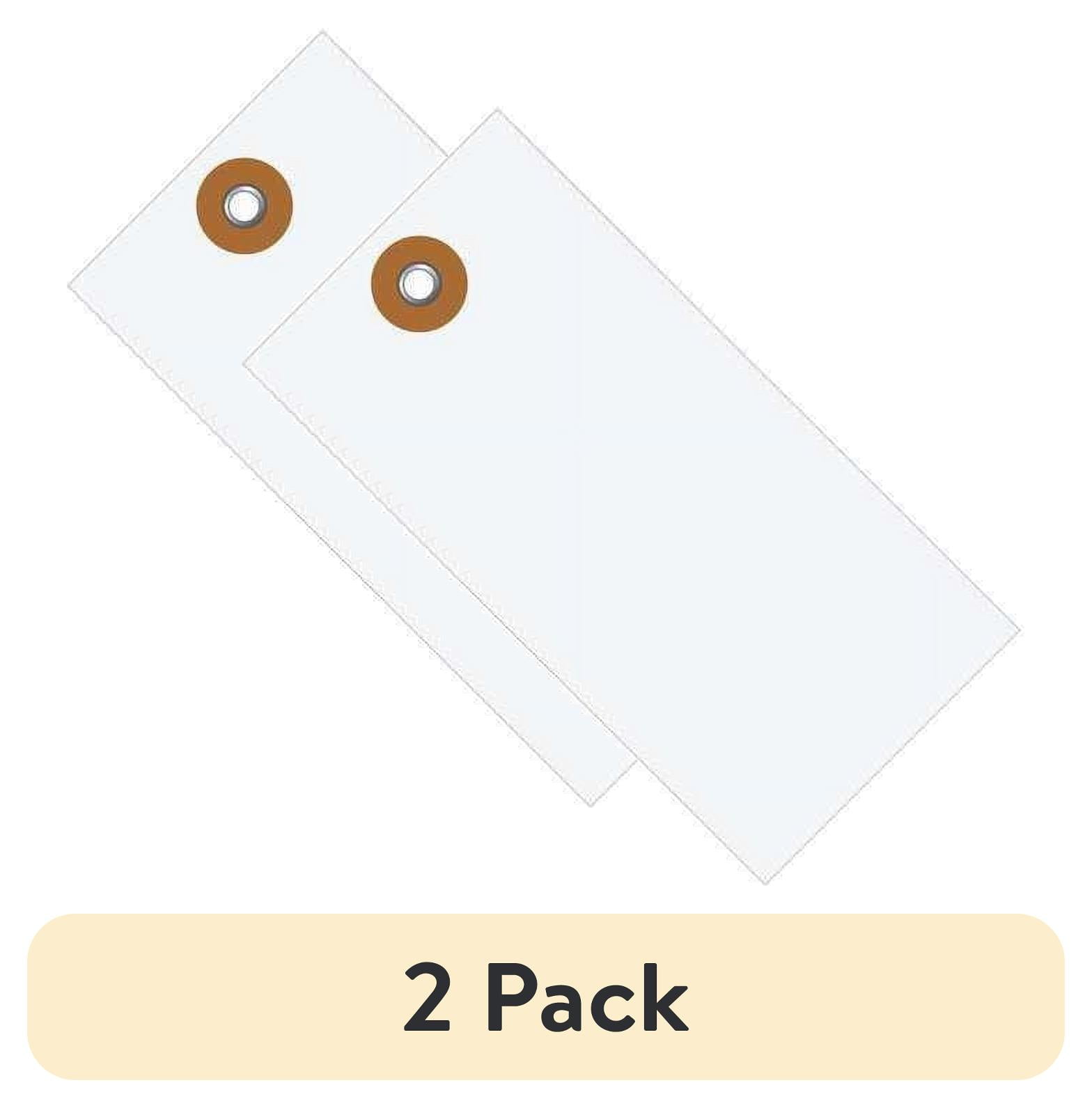 (2 pack) Tyvek Shipping Tag,4 3/4x2 3/8",White,PK1000 G13051 - Walmart.com