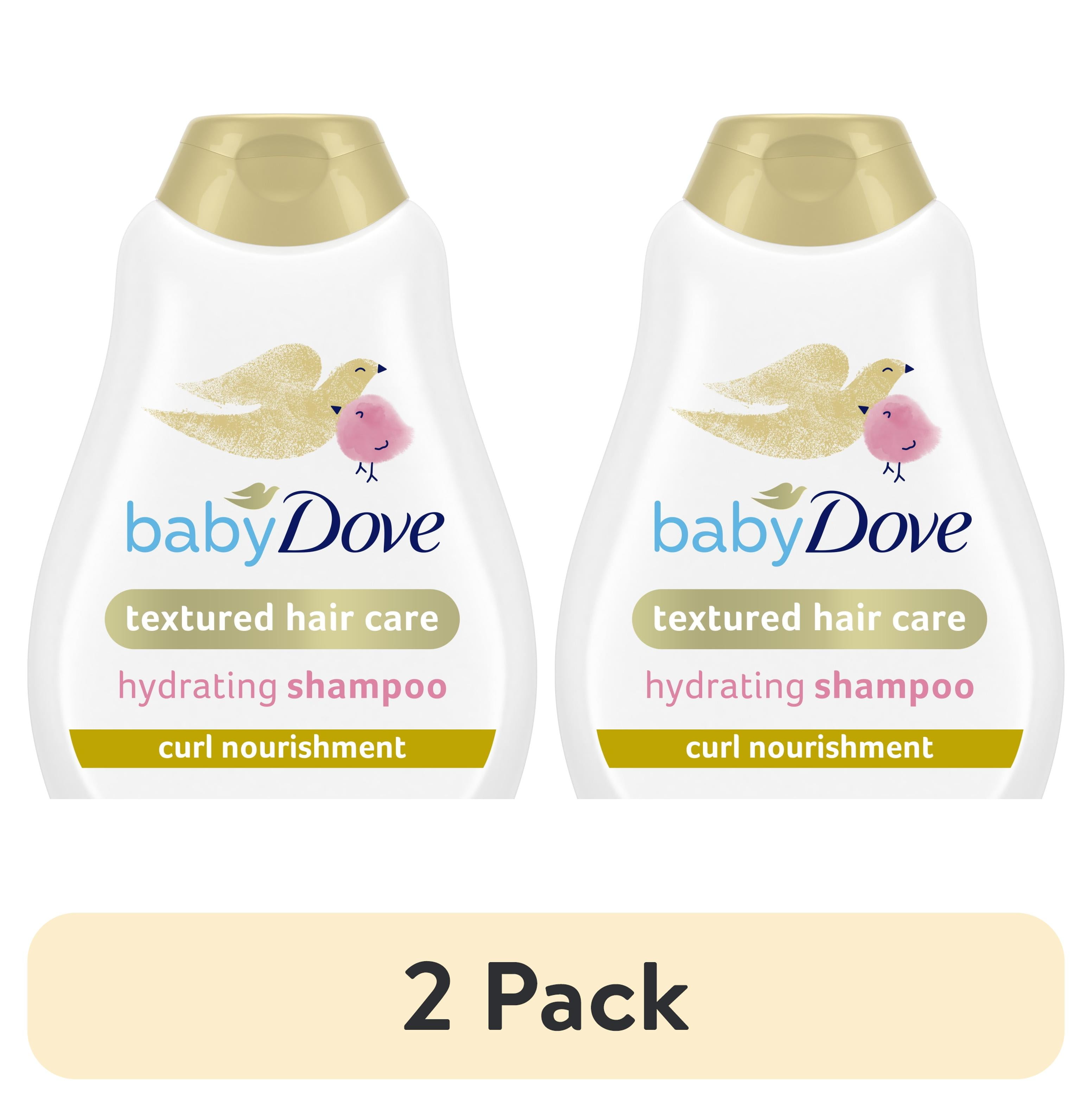 (2 pack) Baby Dove Curly Hair Hydrating Baby Shampoo Curl Nourishment ...