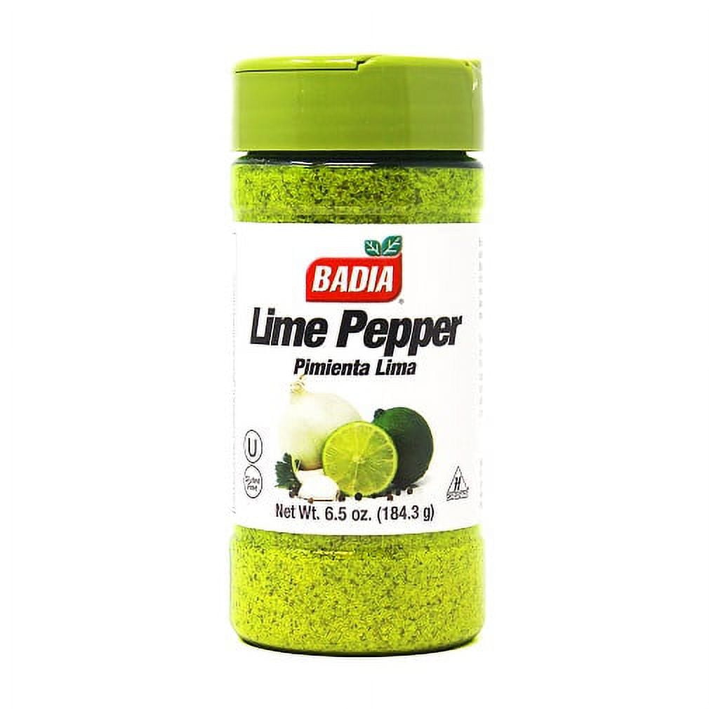 (2 pack) Badia Lime Pepper Seasoning, 6.5 oz - Walmart.com