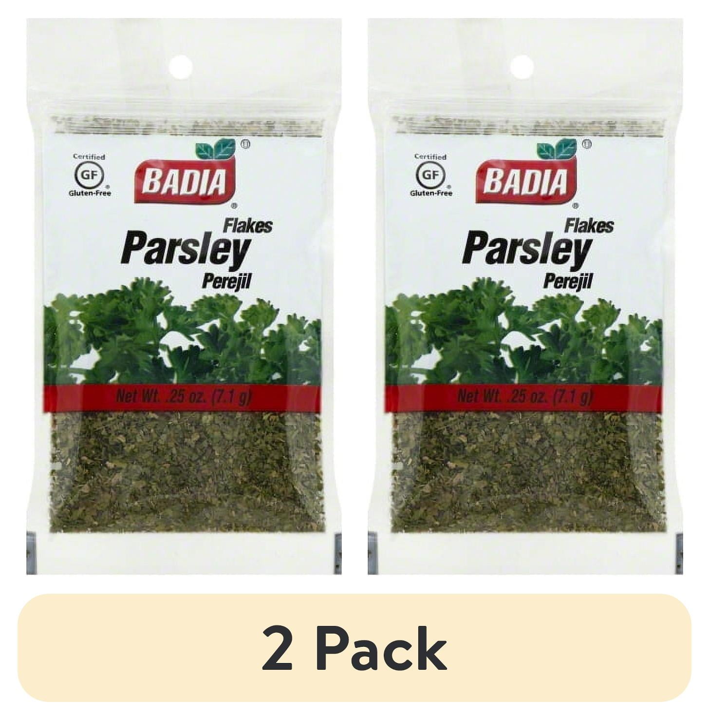 (2 pack) Badia Parsley Flakes, 0.25 oz - Walmart.com