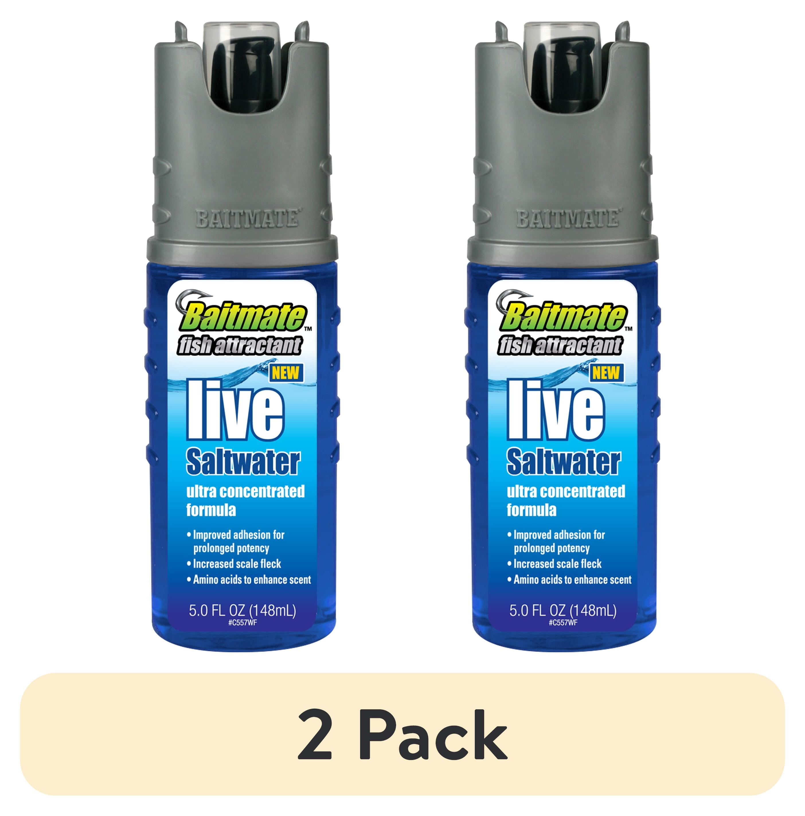 Baitmate 2 Pack Live Saltwater Fish Attractant Chemically Formulated ...