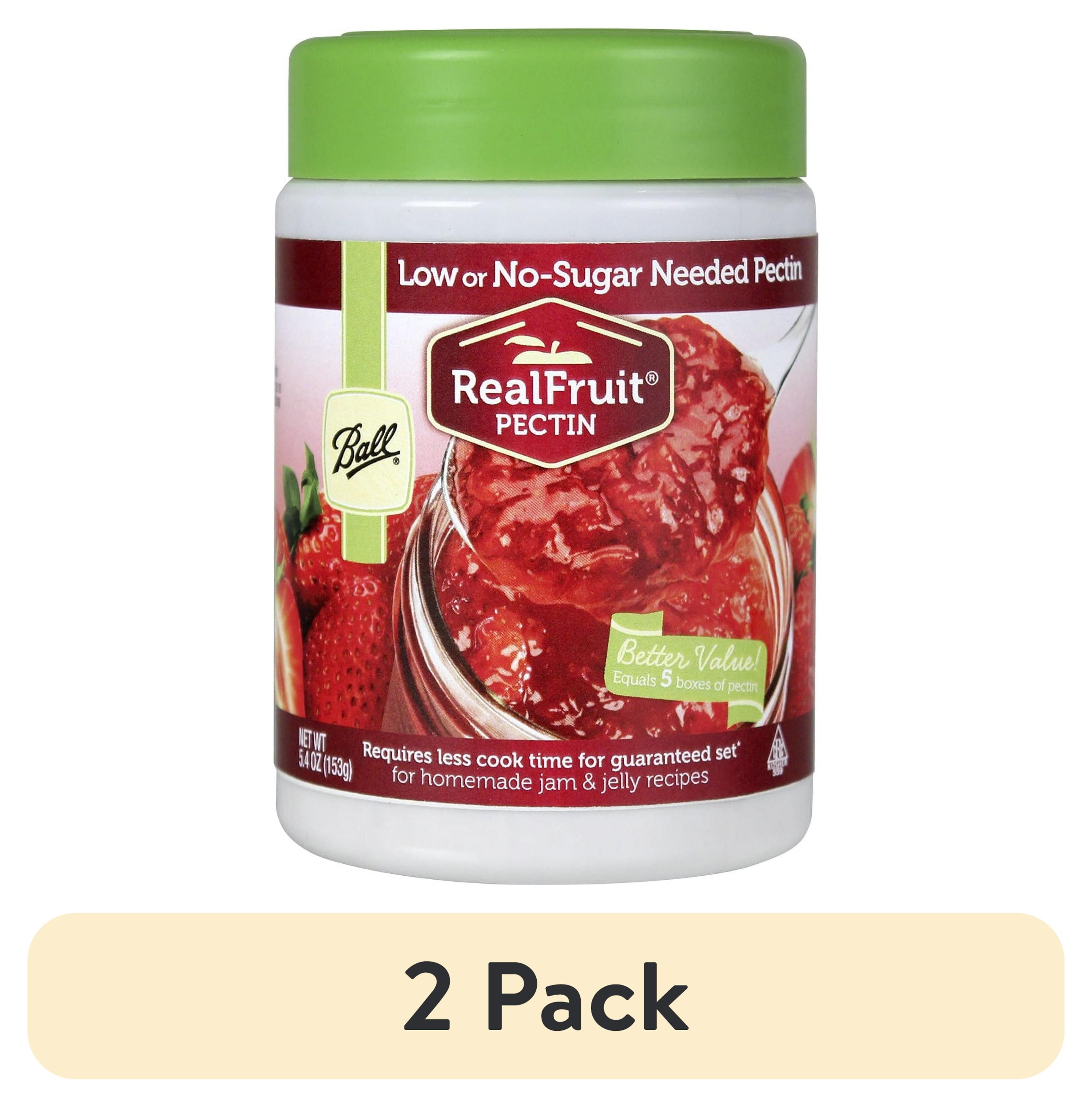 (2 pack) Ball Real Fruit, Low or No-sugar-needed Pectin 4.7 oz., 189 ...