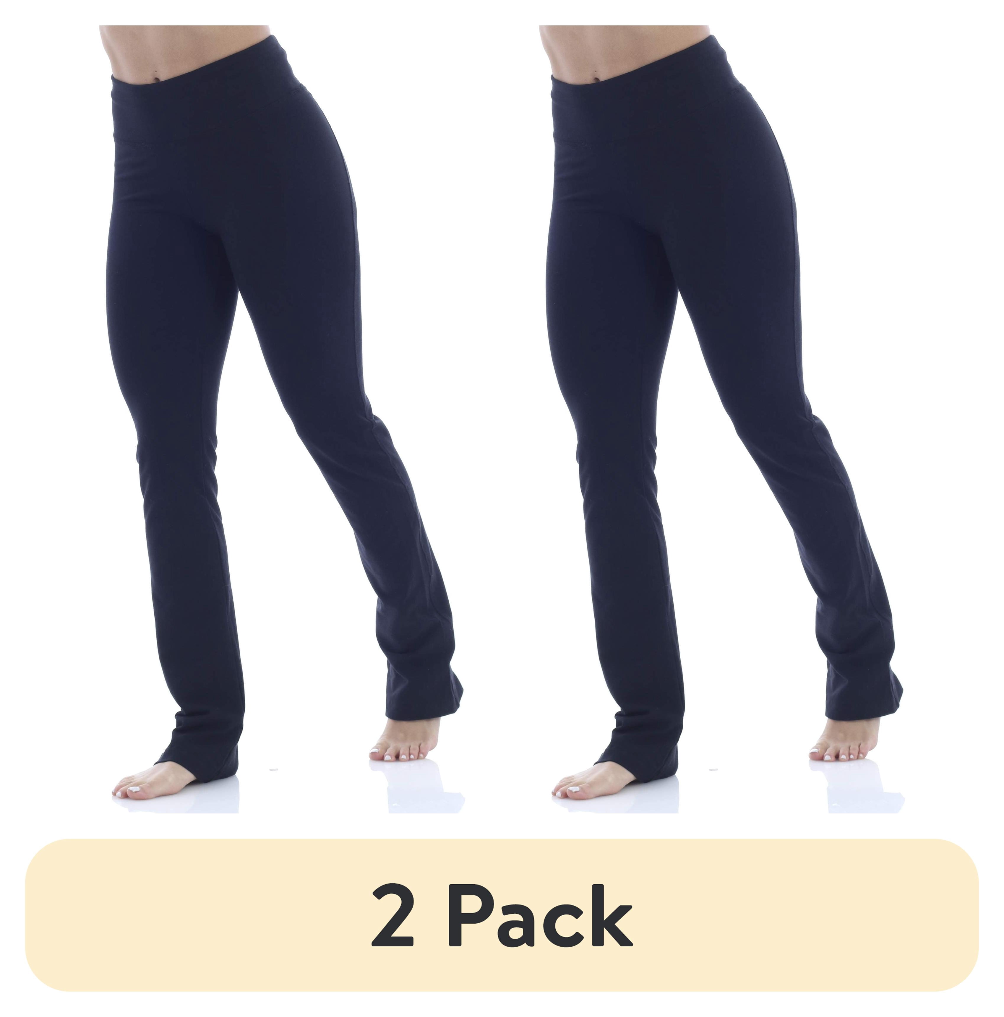(2 pack) Bally Total Fitness Women's The Legacy Tummy Control Pant ...