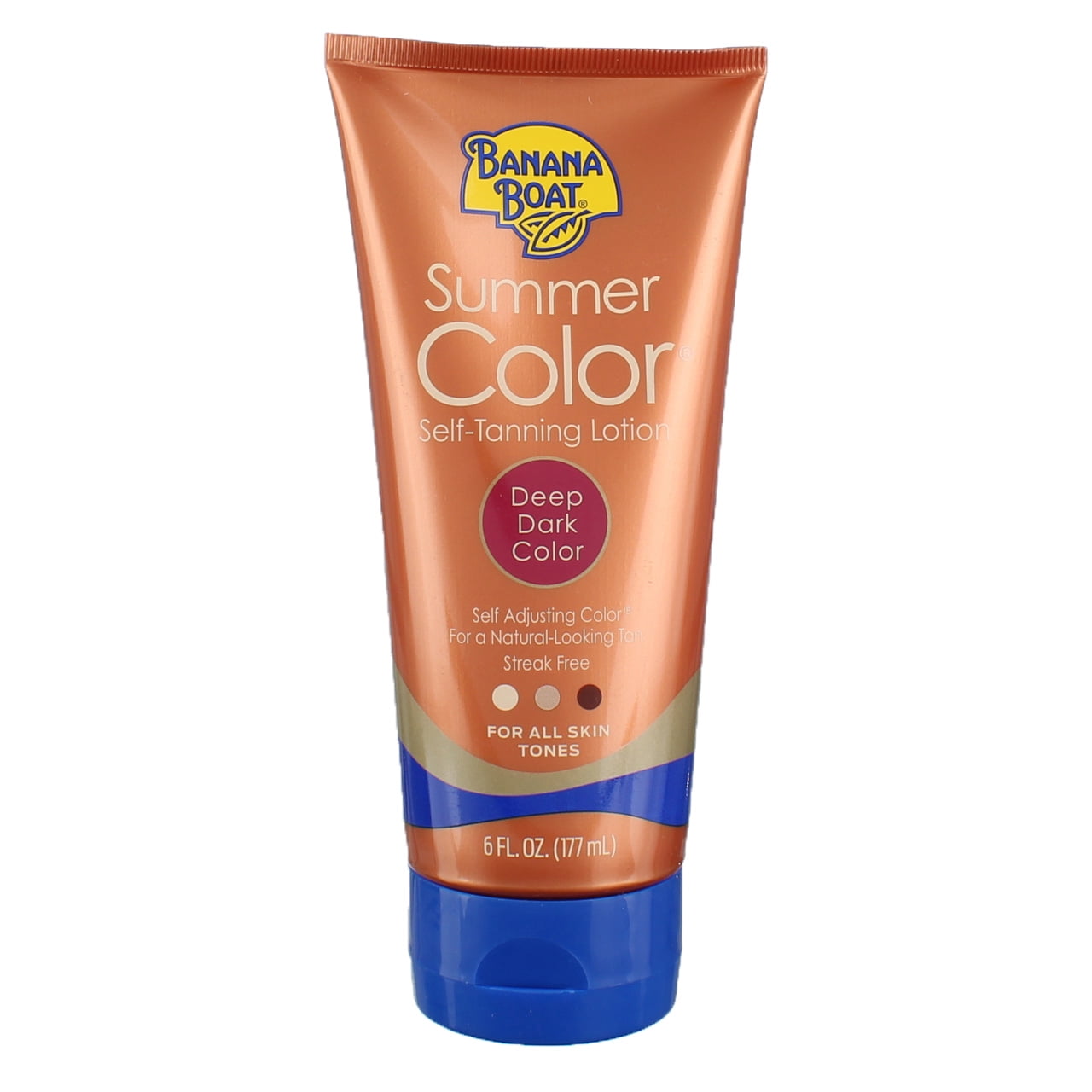 (2 pack) Banana Boat Summer Color Self-Tanning Lotion, Deep Dark Color ...