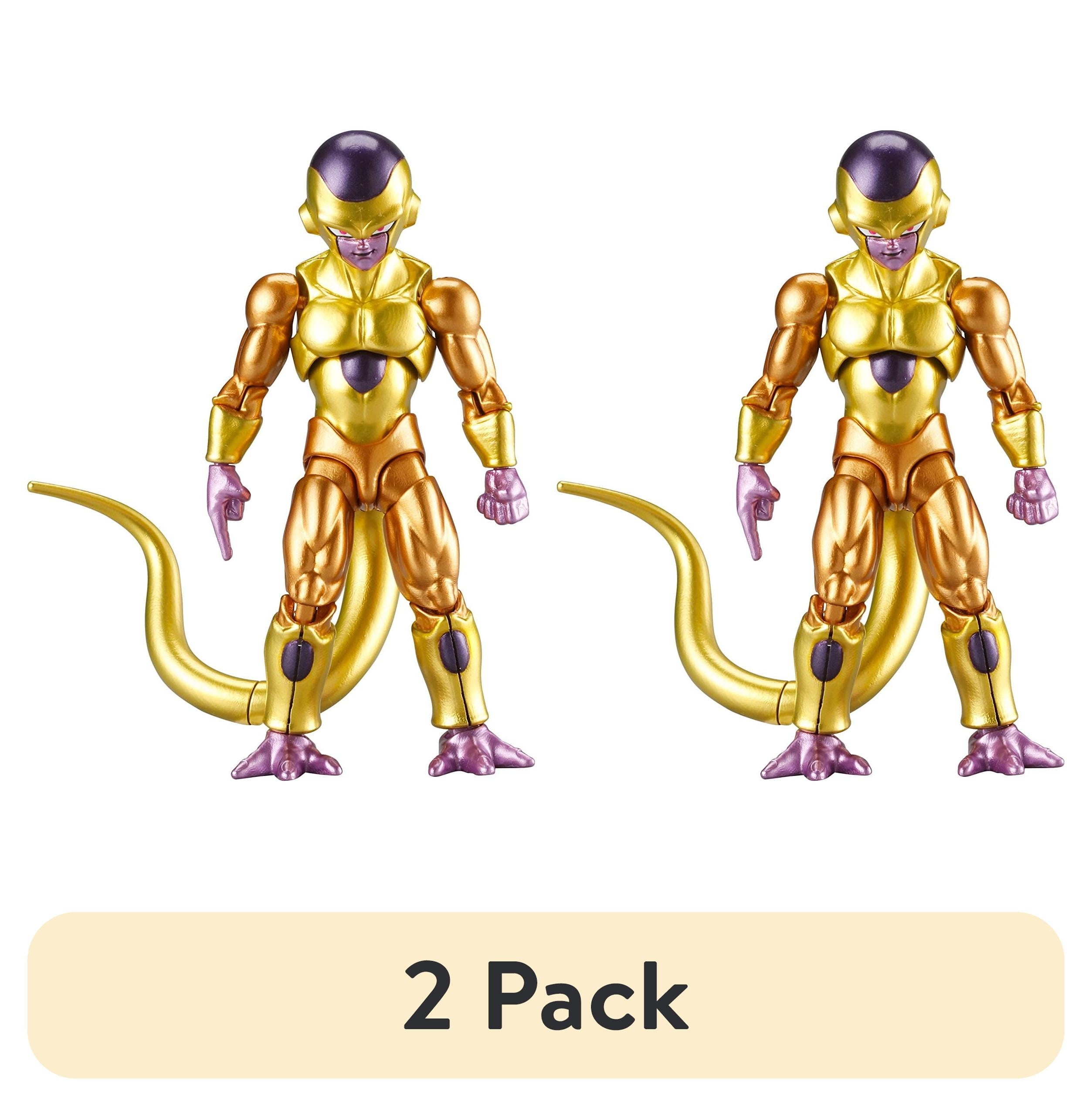 (2 pack) Dragon Ball Super Evolve Golden Frieza 5-Inch Action Figure ...
