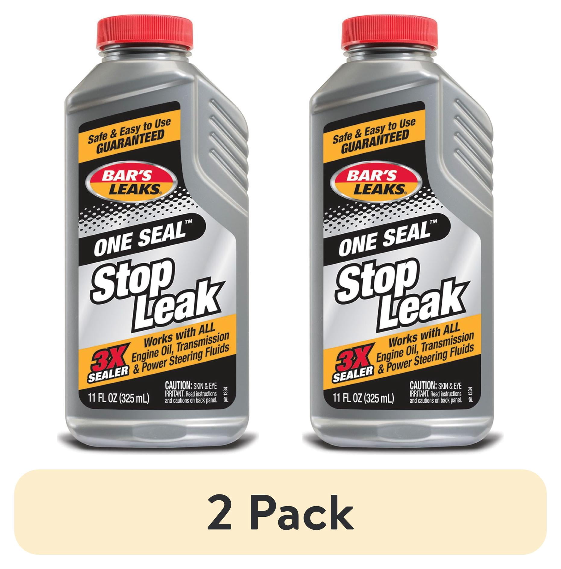(2 pack) Bar's Leaks 1334 One Seal Stop Leak Automotive Additive, 11 oz ...